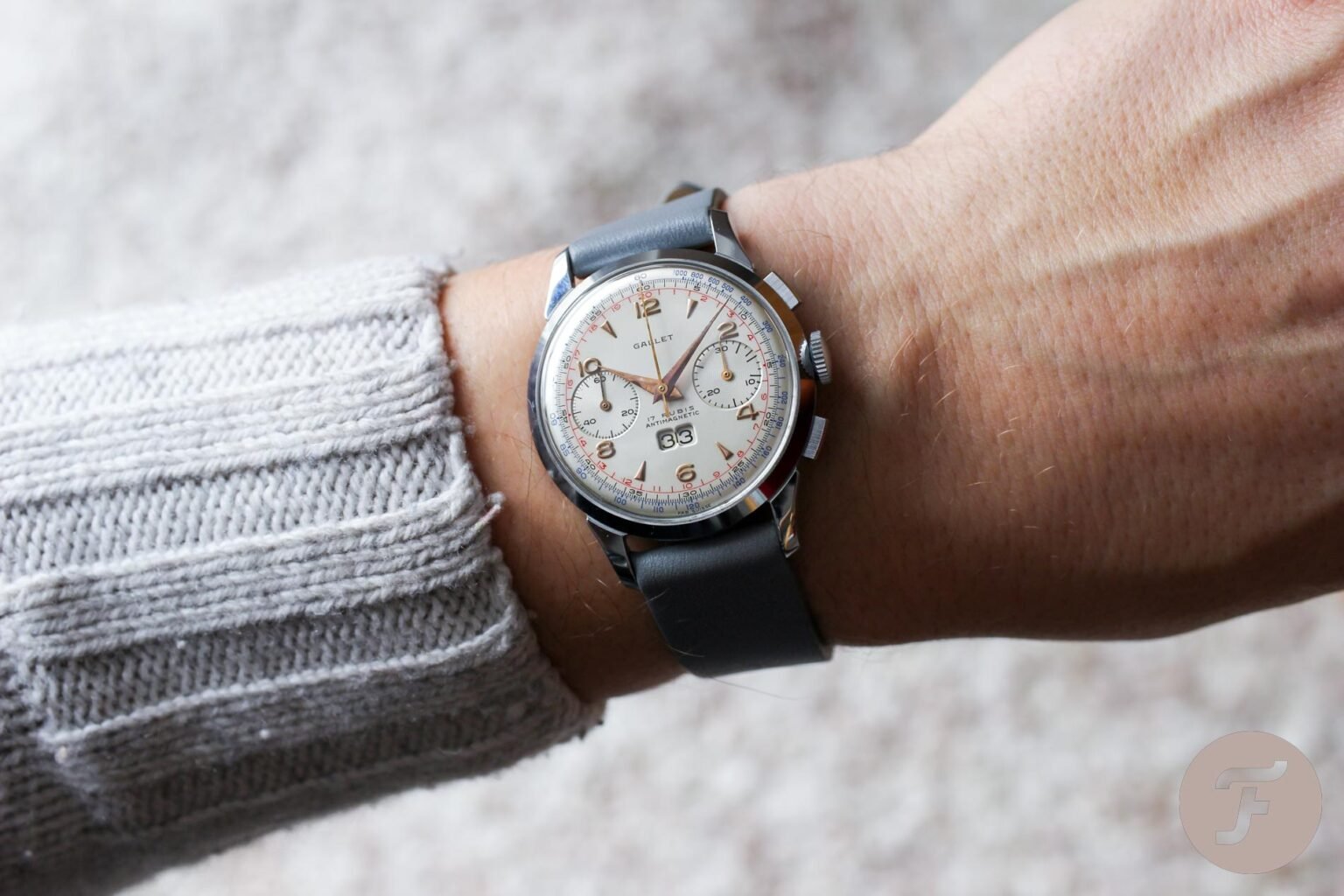 【F】 #TBT The Gallet Big Date Chronograph Riddle Solved