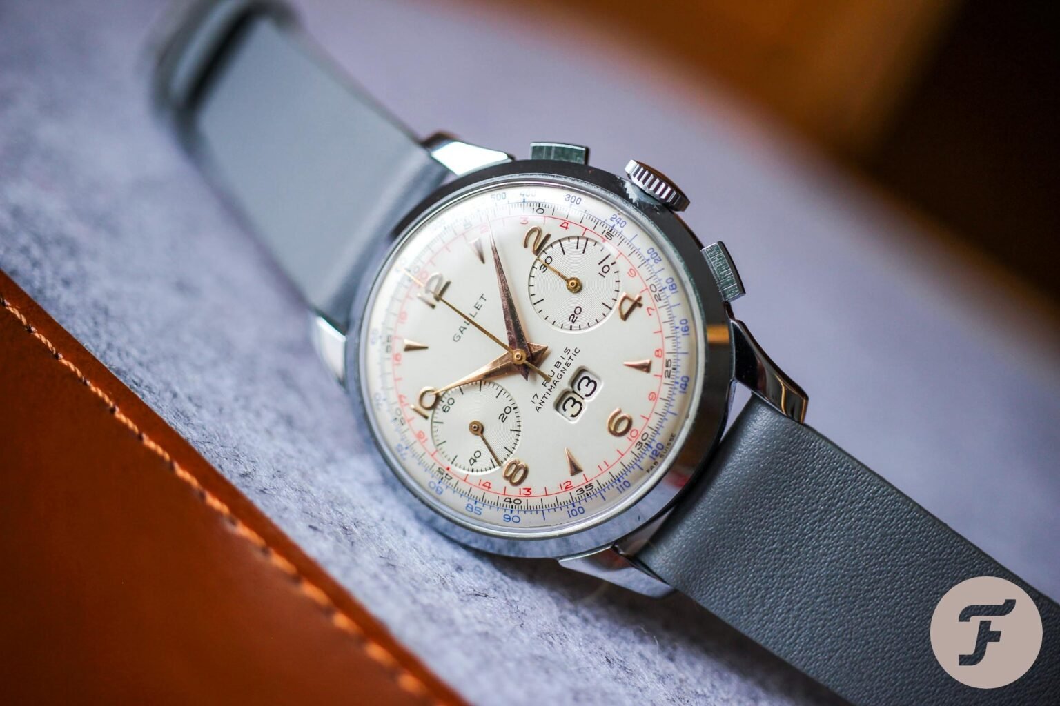 【F】 #TBT The Gallet Big Date Chronograph Riddle Solved