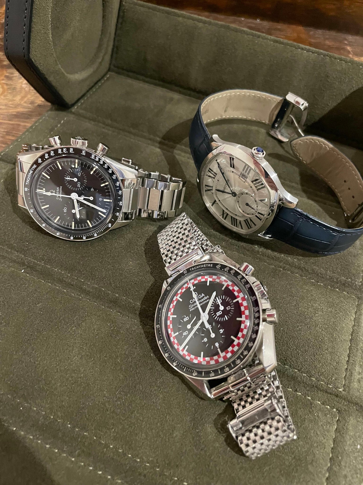 Watch Box Stories: Christopher's Cartier, Omegas, And Swatch