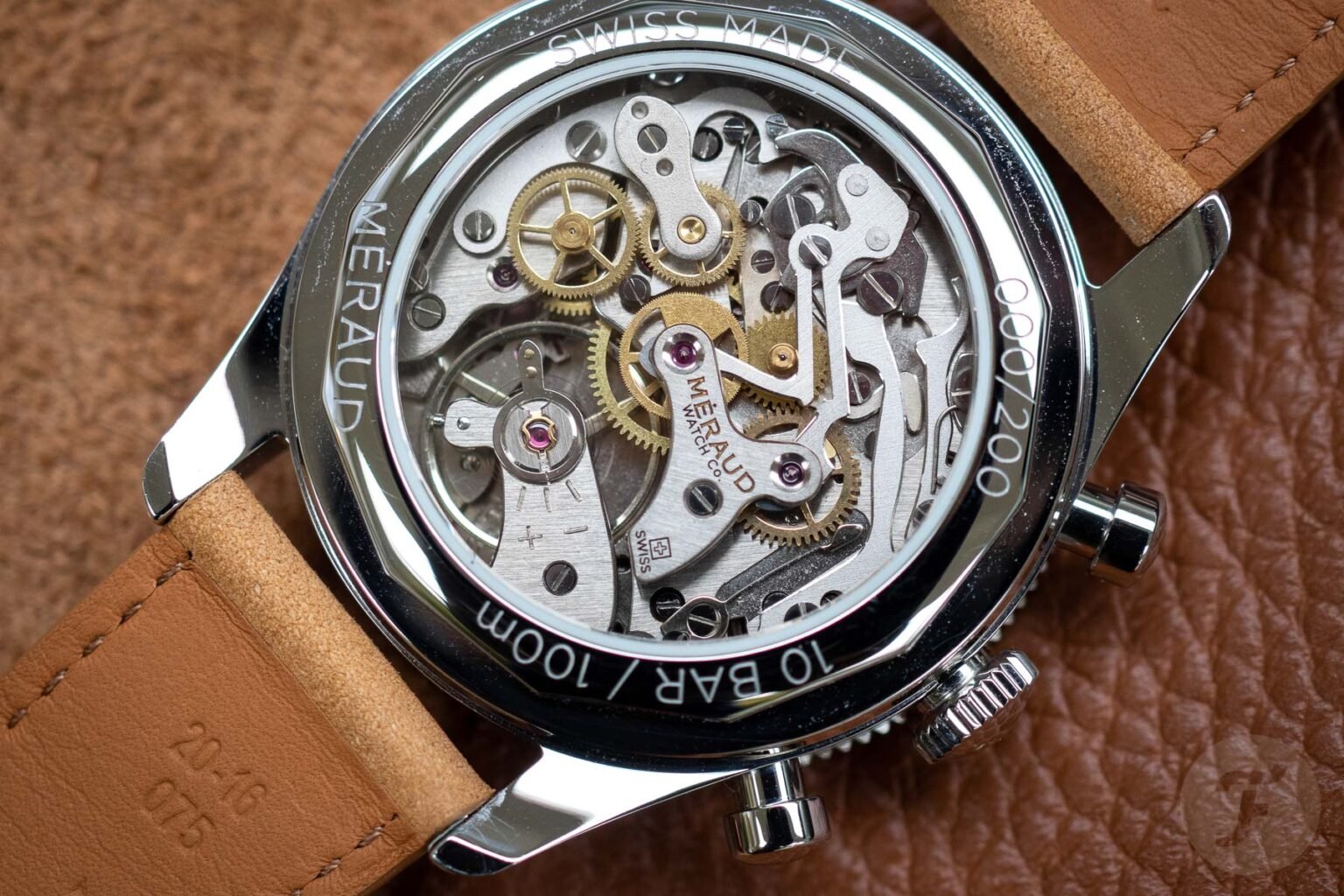 【F】 The Méraud Antigua With A NOS Landeron 248 Movement