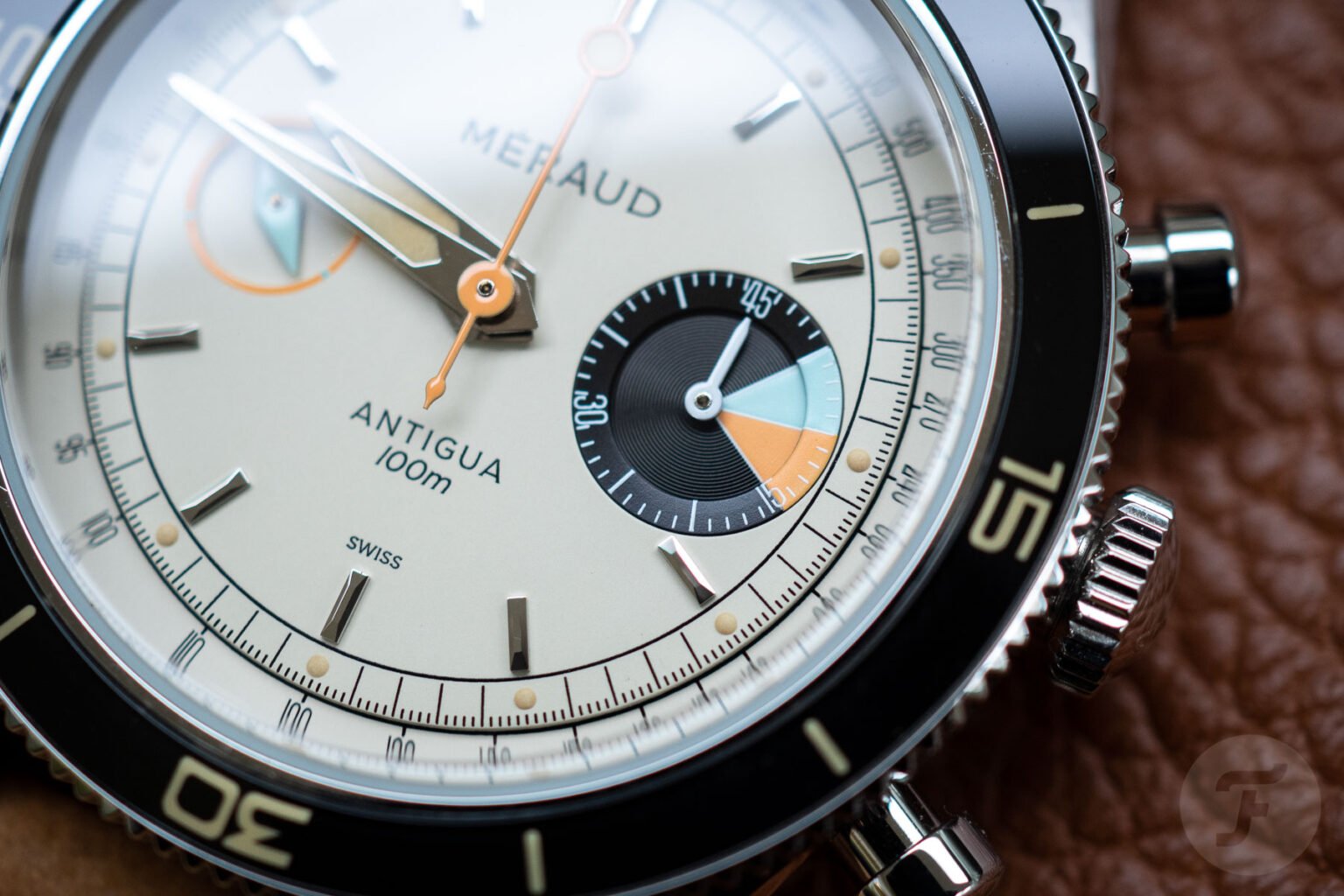 【F】 The Méraud Antigua With A NOS Landeron 248 Movement