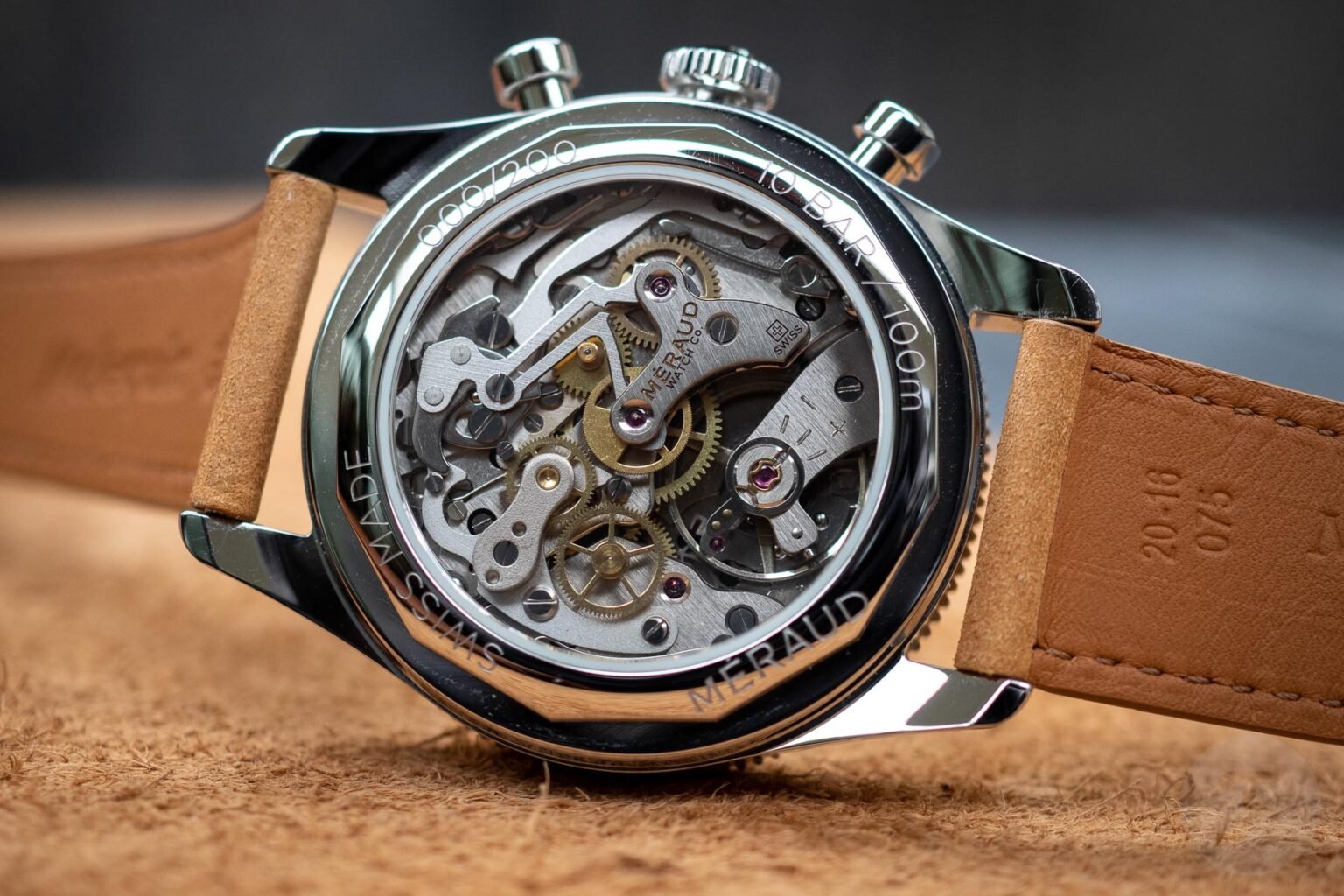 【F】 The Méraud Antigua With A NOS Landeron 248 Movement