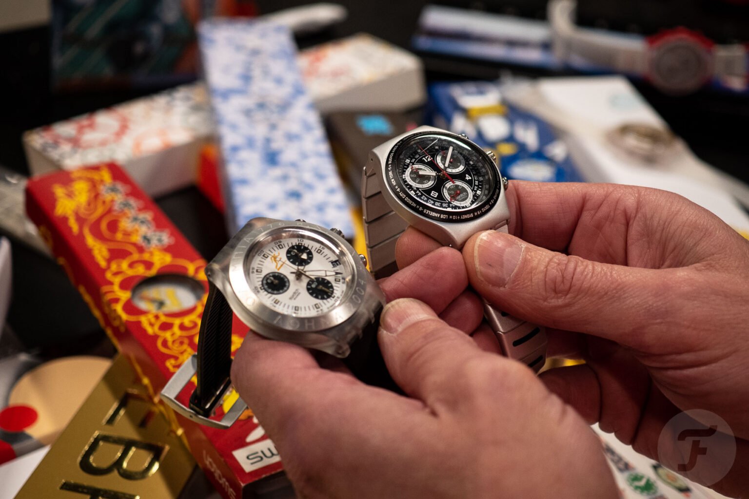 【F】 Monday Morning Madness With Colorful Swatch Watches