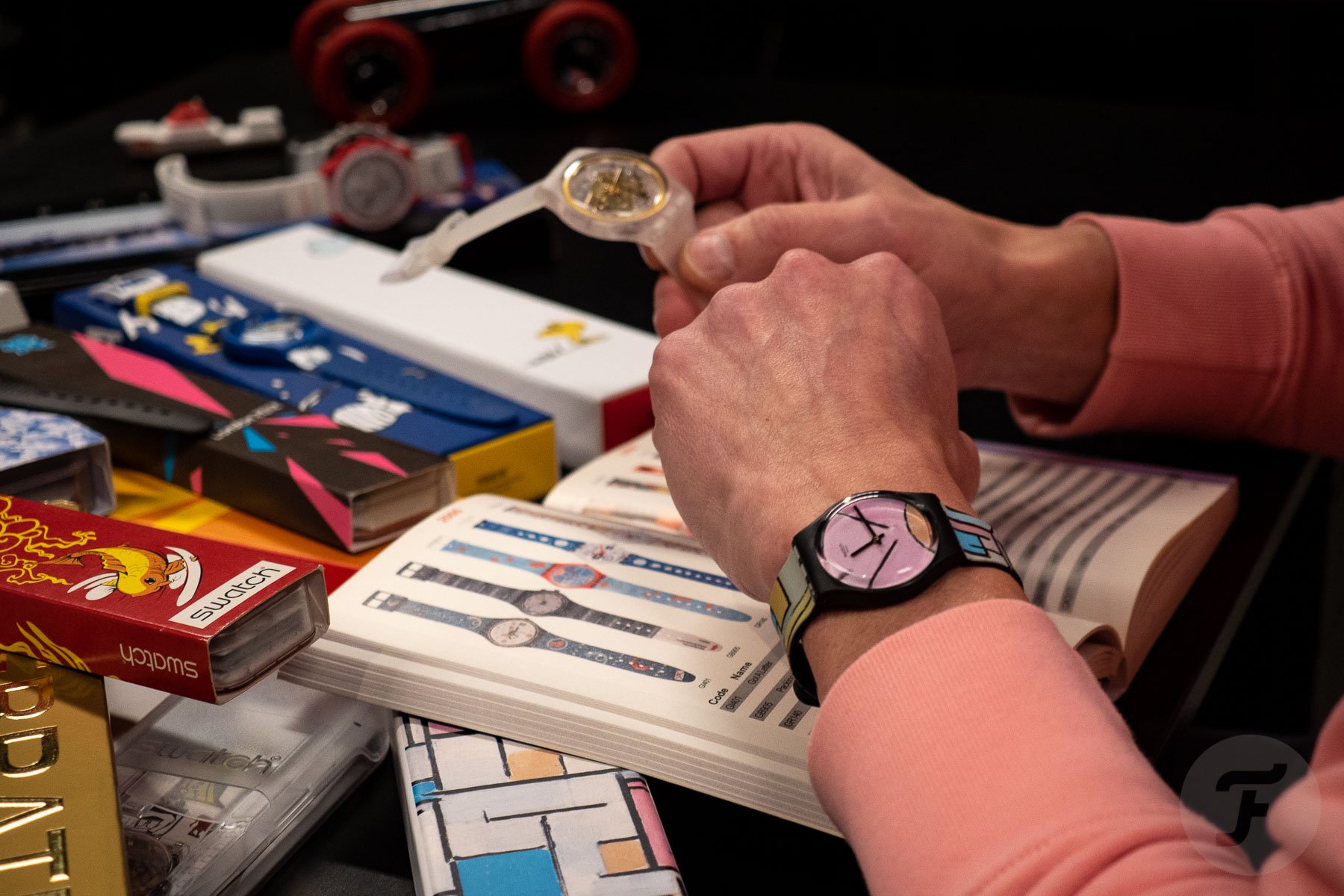 【F】 Monday Morning Madness With Colorful Swatch Watches