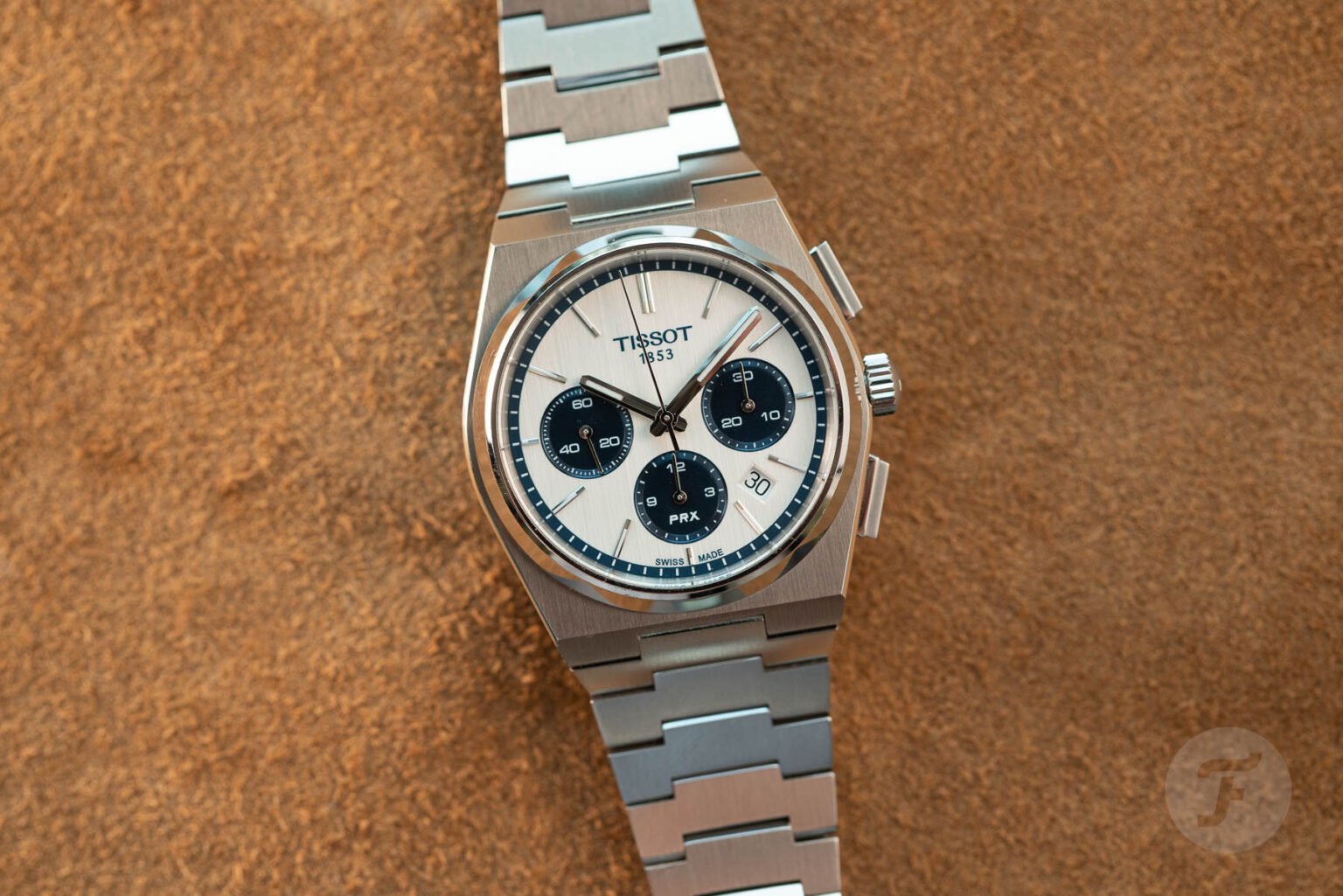 【F】 Hands-On: The New Tissot PRX Chronograph "Blue Panda"