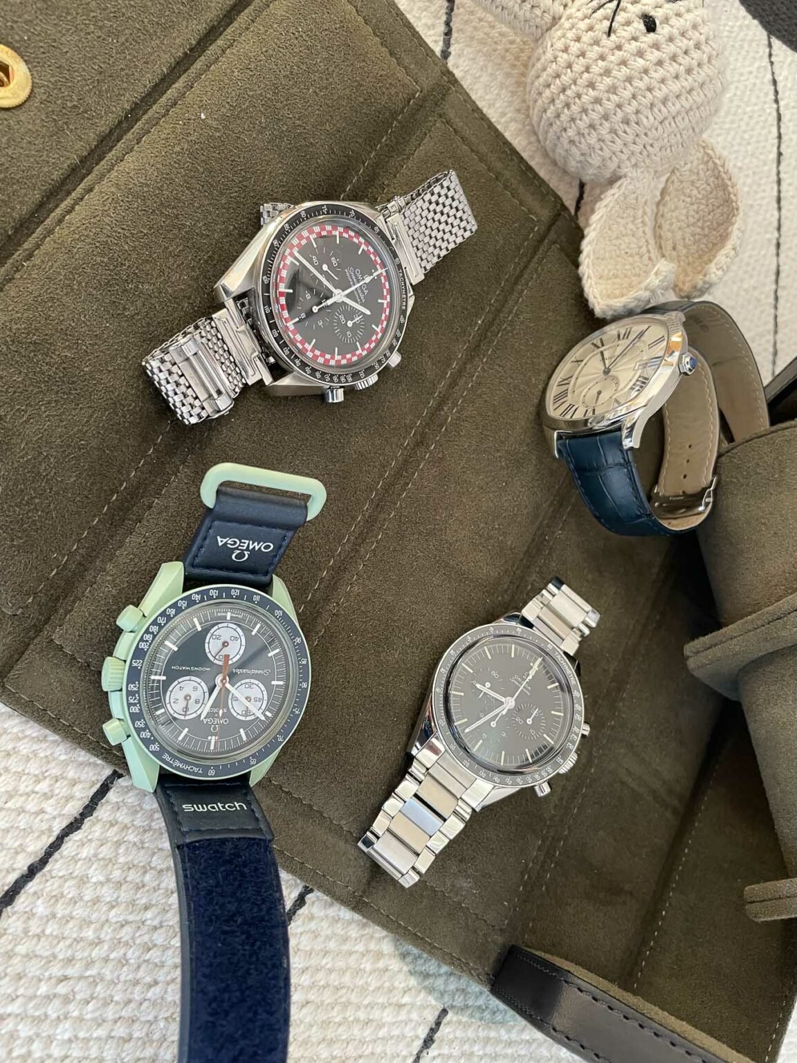 Watch Box Stories: Christopher's Cartier, Omegas, And Swatch