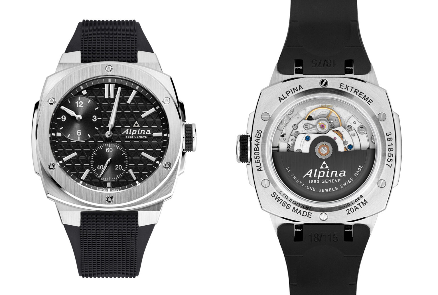 【F】 The Alpina Alpiner Extreme With New Integrated Bracelets