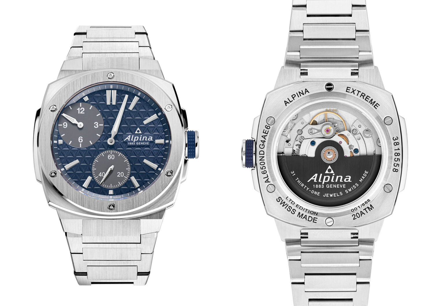 【F】 The Alpina Alpiner Extreme With New Integrated Bracelets