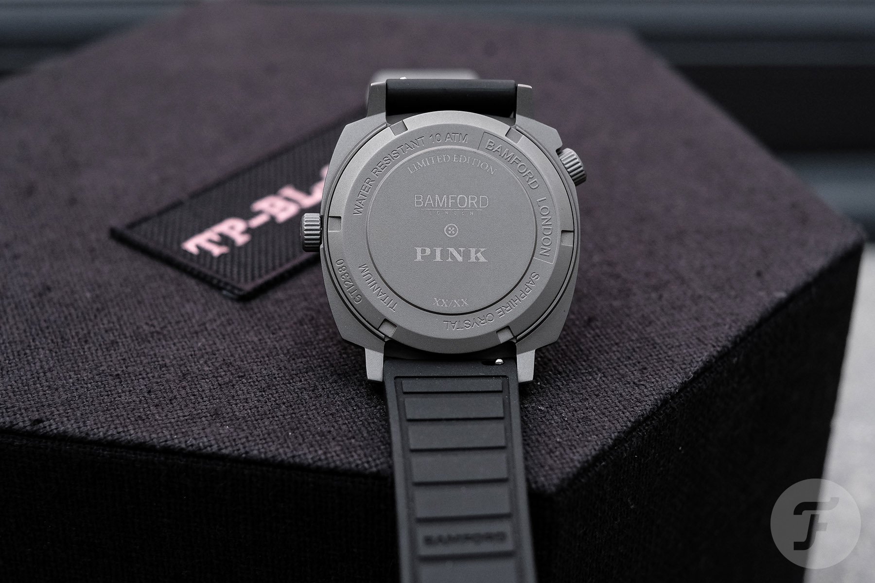 【F】 New: Bamford × Thomas Pink Automatic Titanium GMT