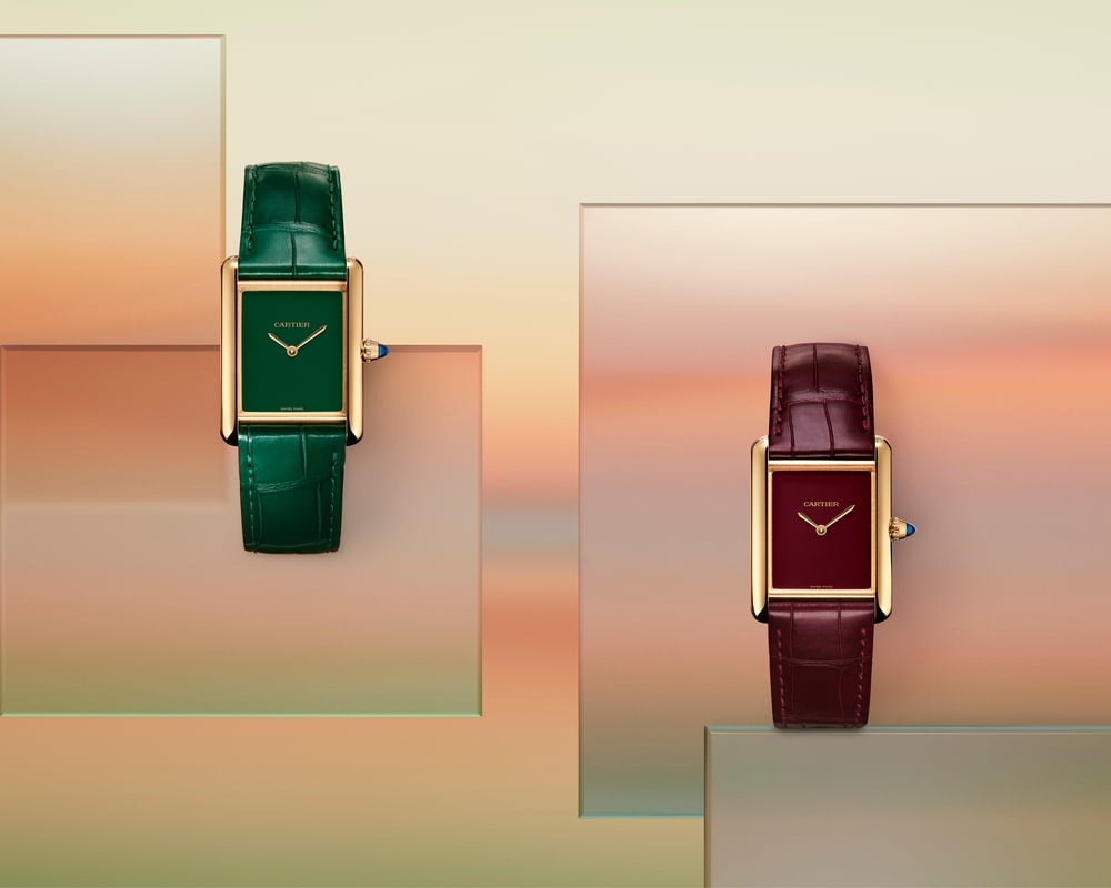 【F】 Cartier Presents A New Tank Américaine And Louis Cartier