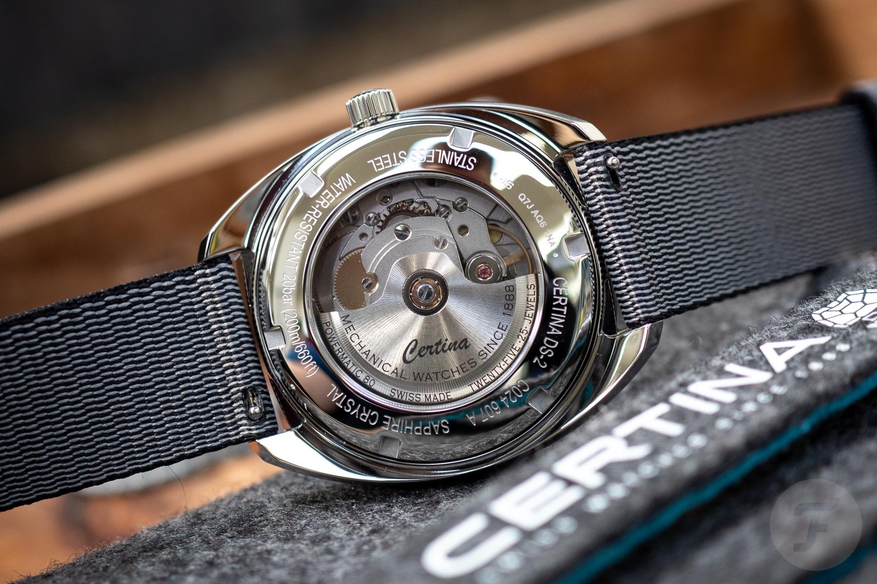 【F】 Hands-On: The New Certina DS-2 Turning Bezel