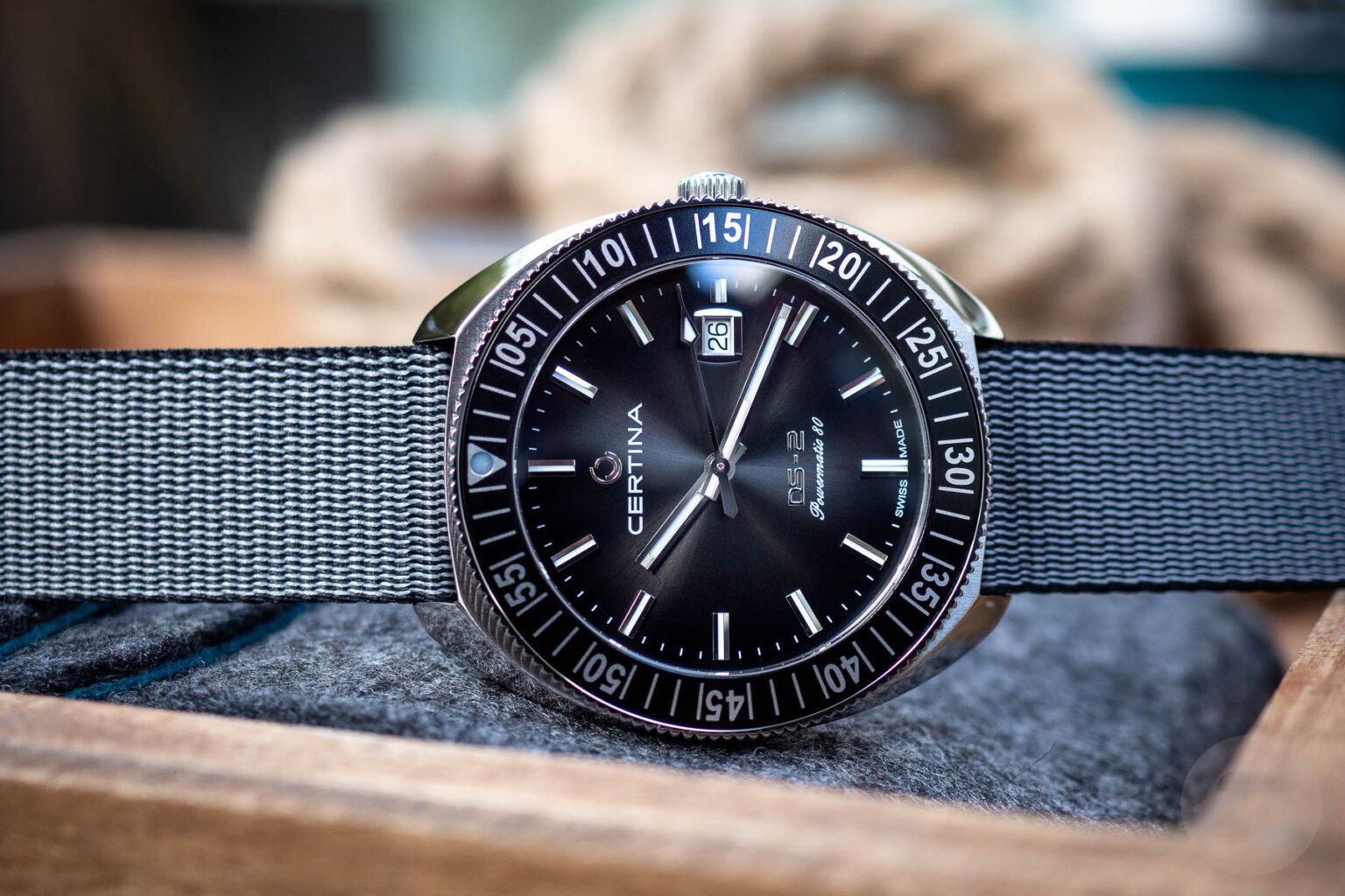 【F】 Hands-On: The New Certina DS-2 Turning Bezel