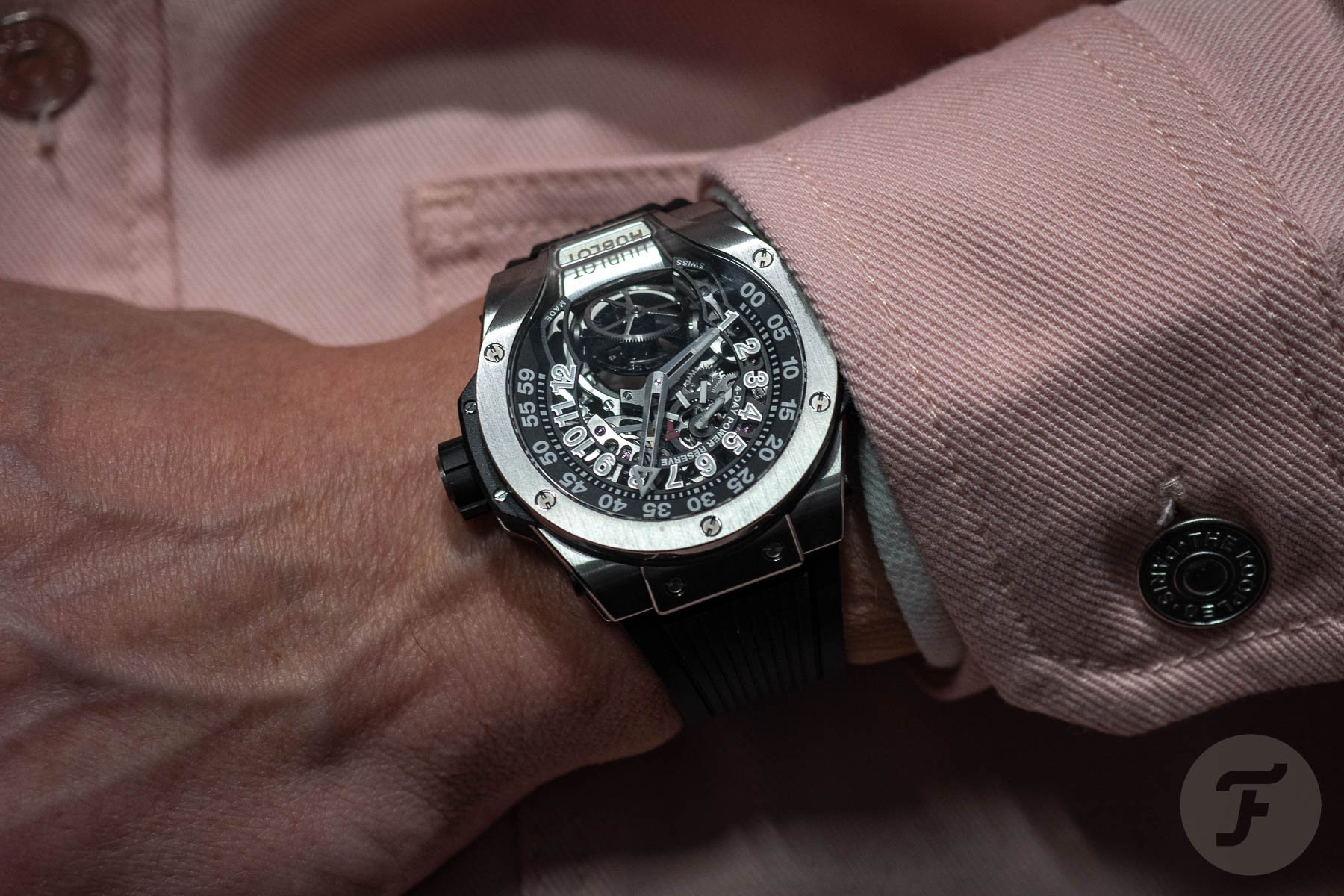 【F】 New: Hublot Classic Fusion Chronograph Orlinski Titanium