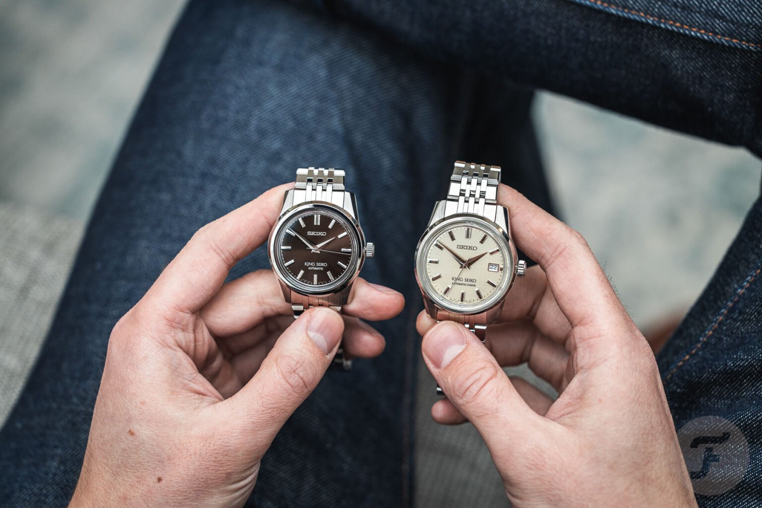 【F】 Comparing The 37mm and 39mm King Seiko Models