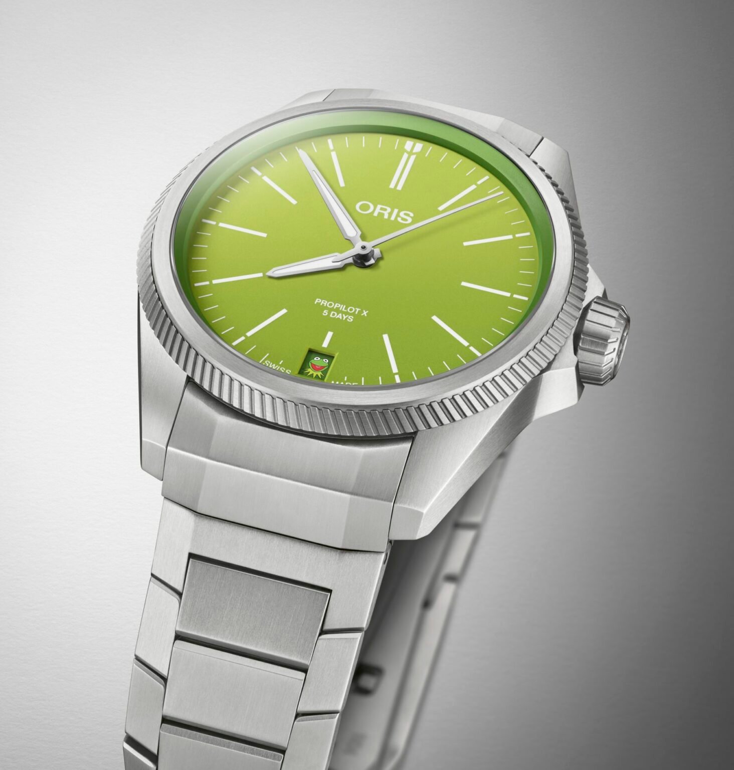 【F】 Introducing: Oris ProPilot X Kermit Edition