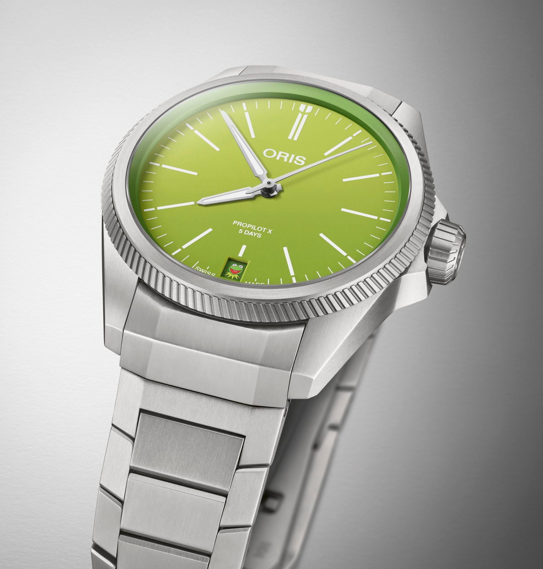 【F】 Introducing: Oris ProPilot X Kermit Edition