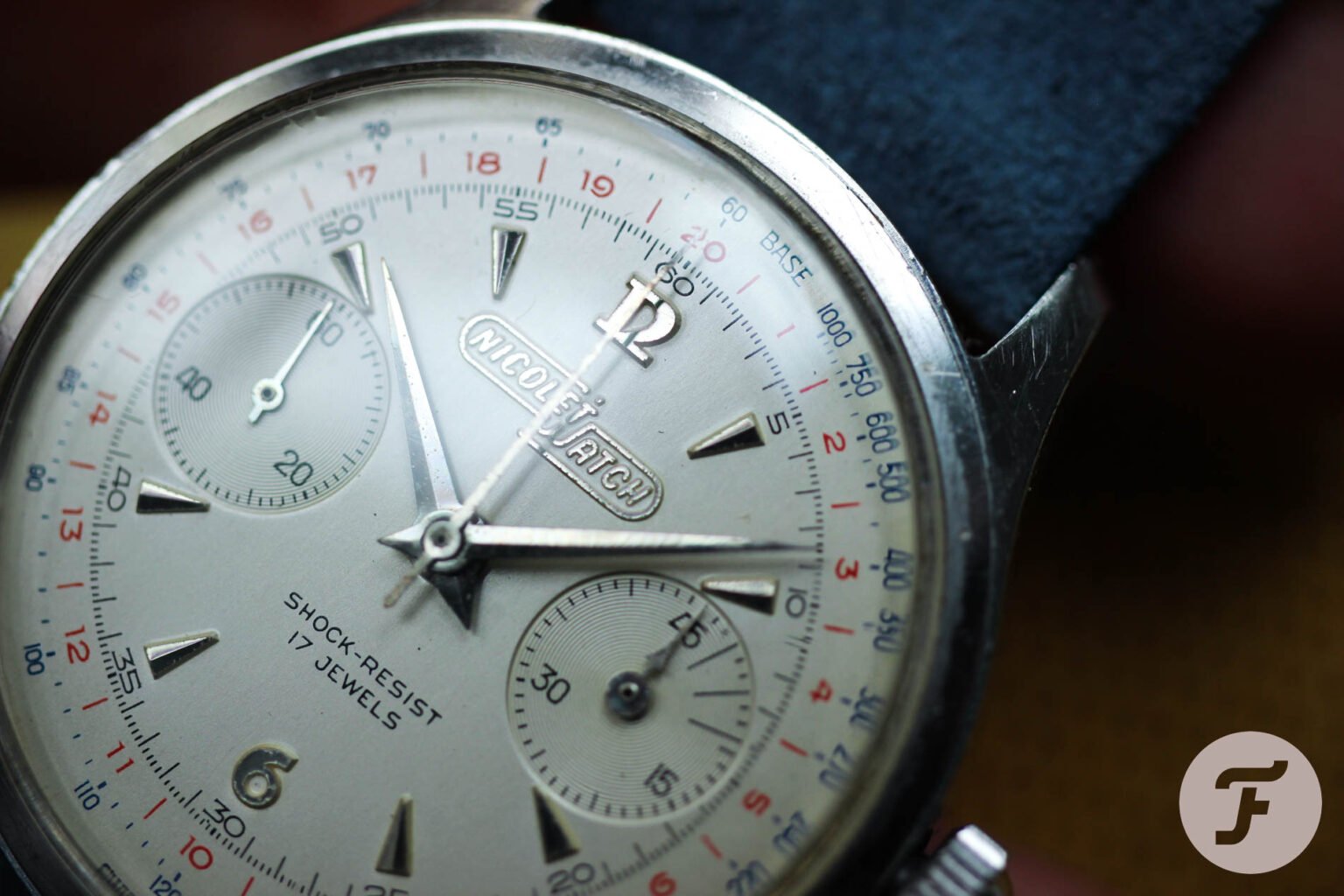 【F】 #TBT A Dreamy And Elusive Nicolet No-Pusher Chronograph
