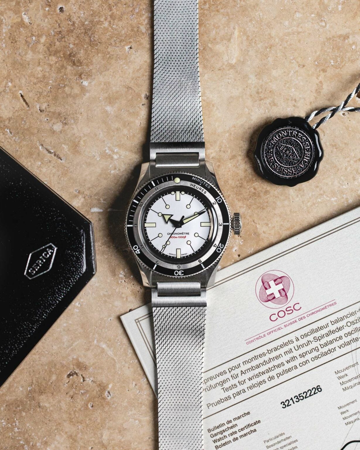 【F】 Serica Introduces The Updated Version Of Its 5303 Diver
