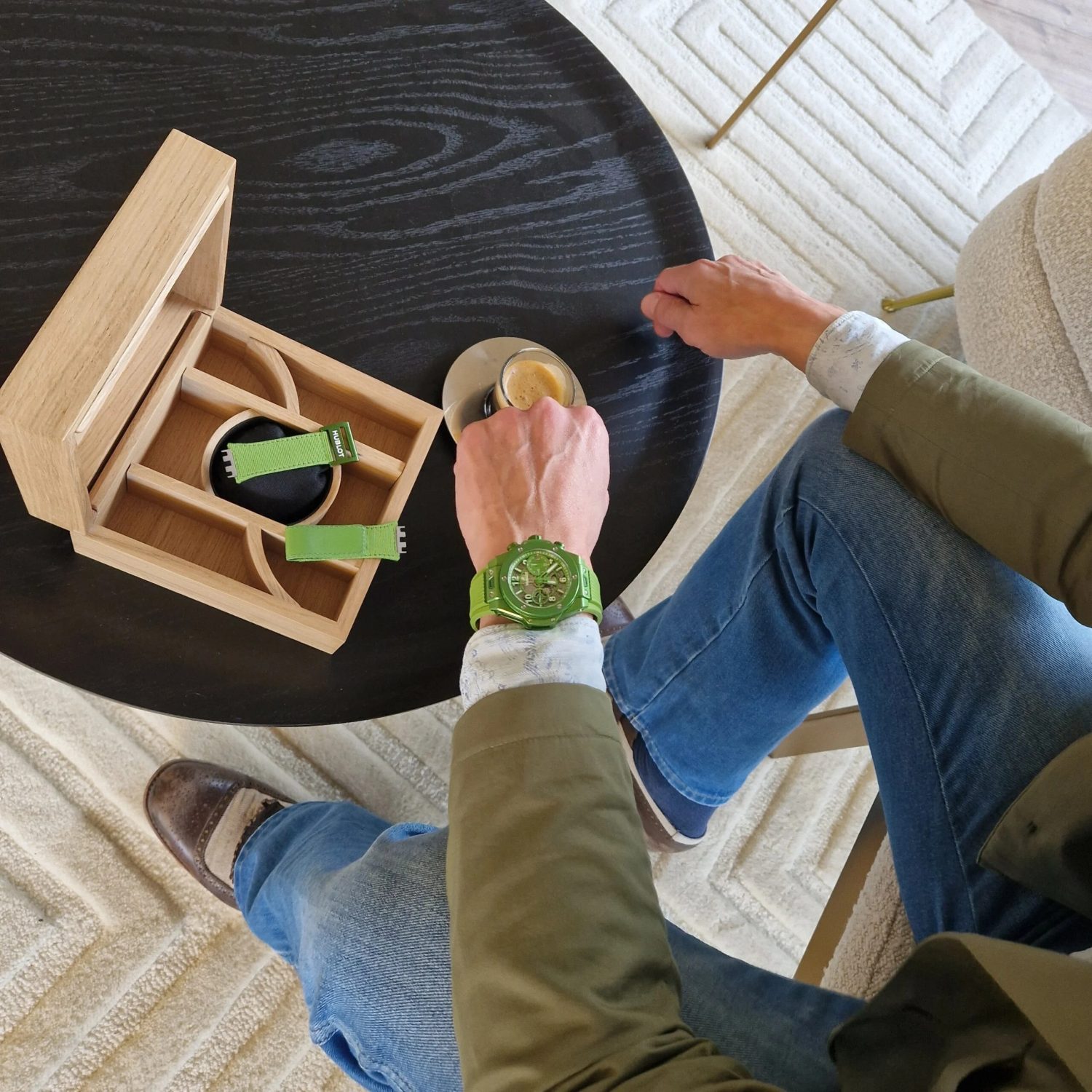 【F】 Hublot Big Bang Unico Nespresso Origin