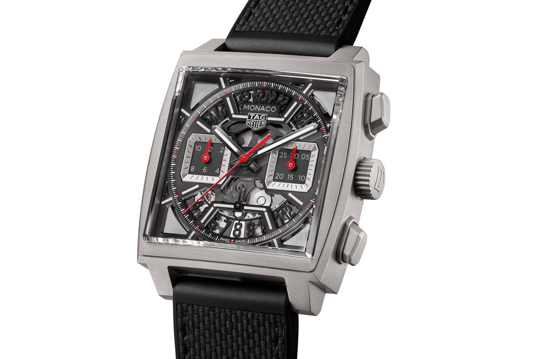 【F】 New TAG Heuer Skeleton-Dial Monaco Watches