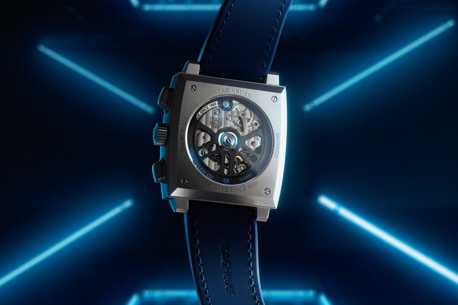 【F】 New TAG Heuer Skeleton-Dial Monaco Watches