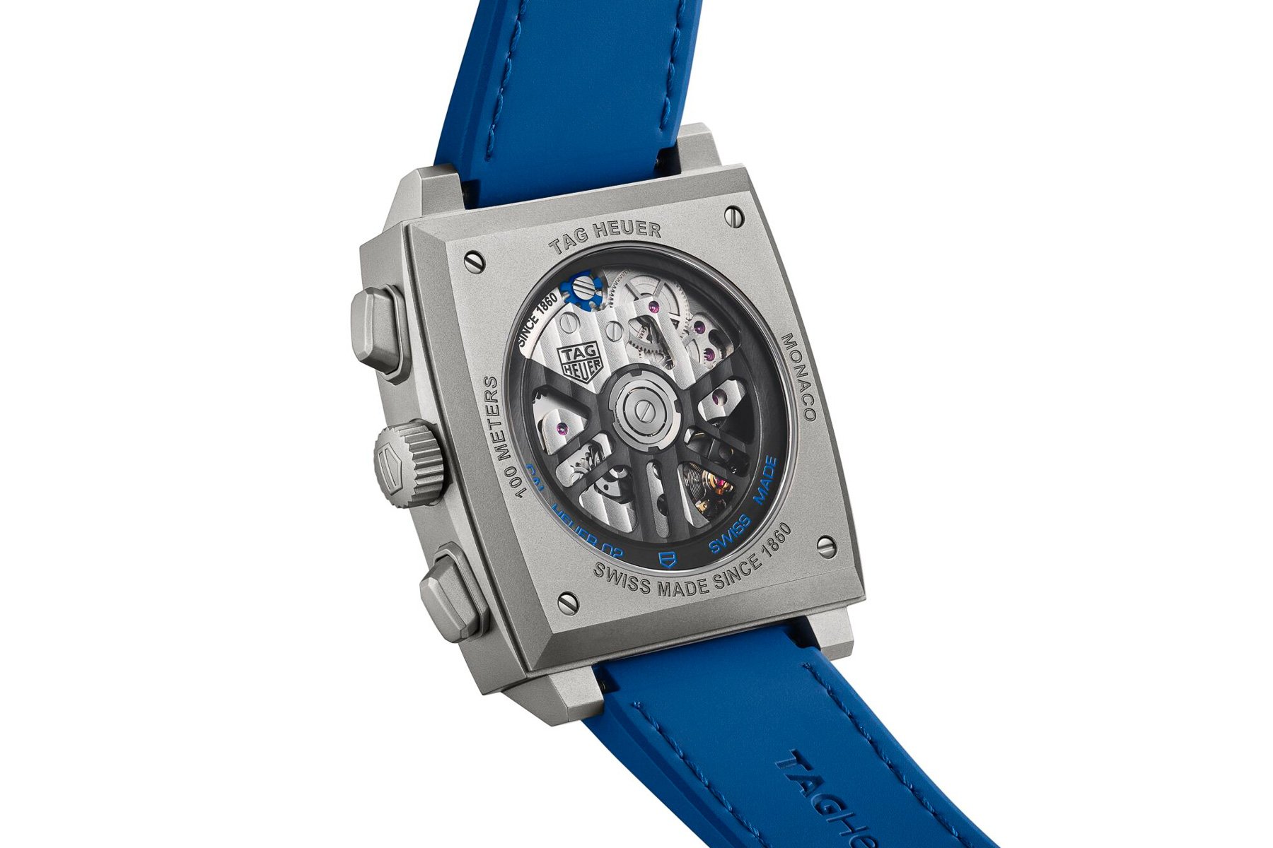 【F】 New TAG Heuer Skeleton-Dial Monaco Watches