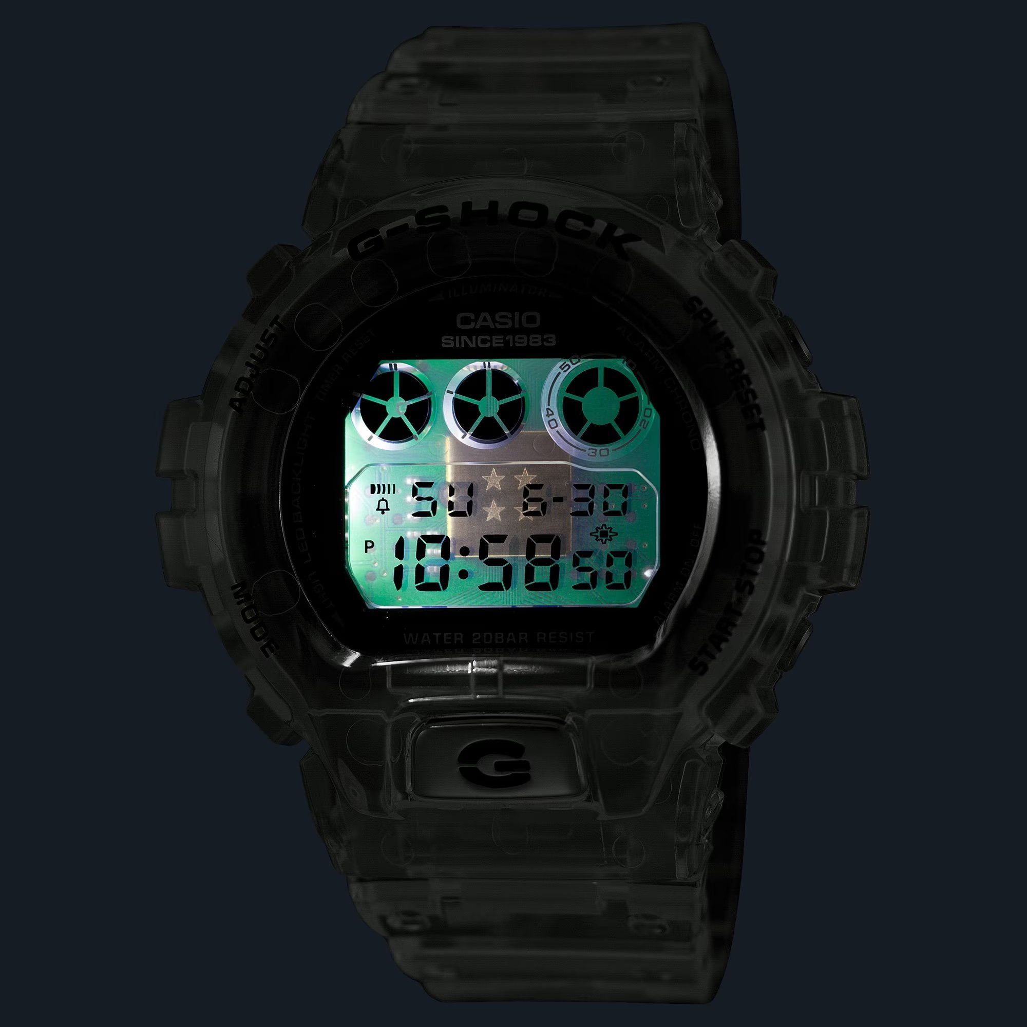 【F】 G-Shock Introduces The 40th Anniversary Clear Remix Line