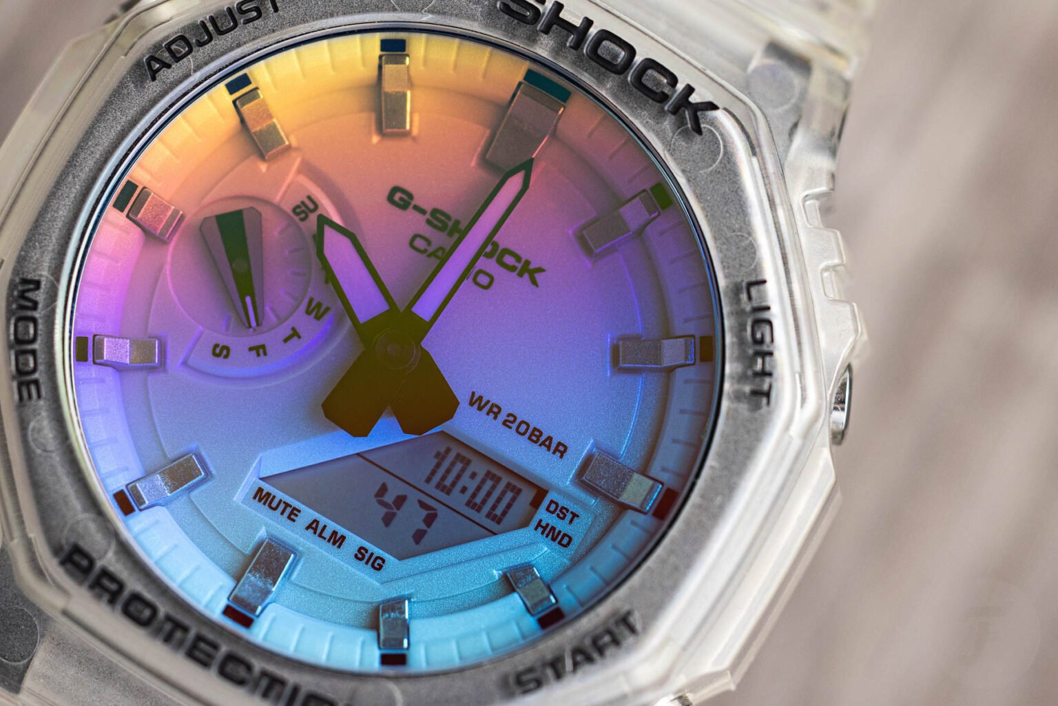 【F】 Hands-On: Casio G-Shock GA-2100SRS-7A