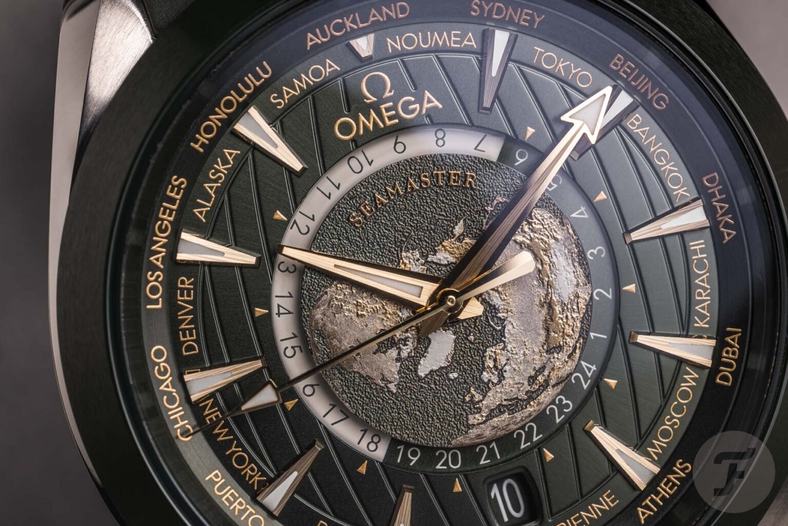 【F】 Hands-On: Omega's Latest Aqua Terra Worldtimer Models