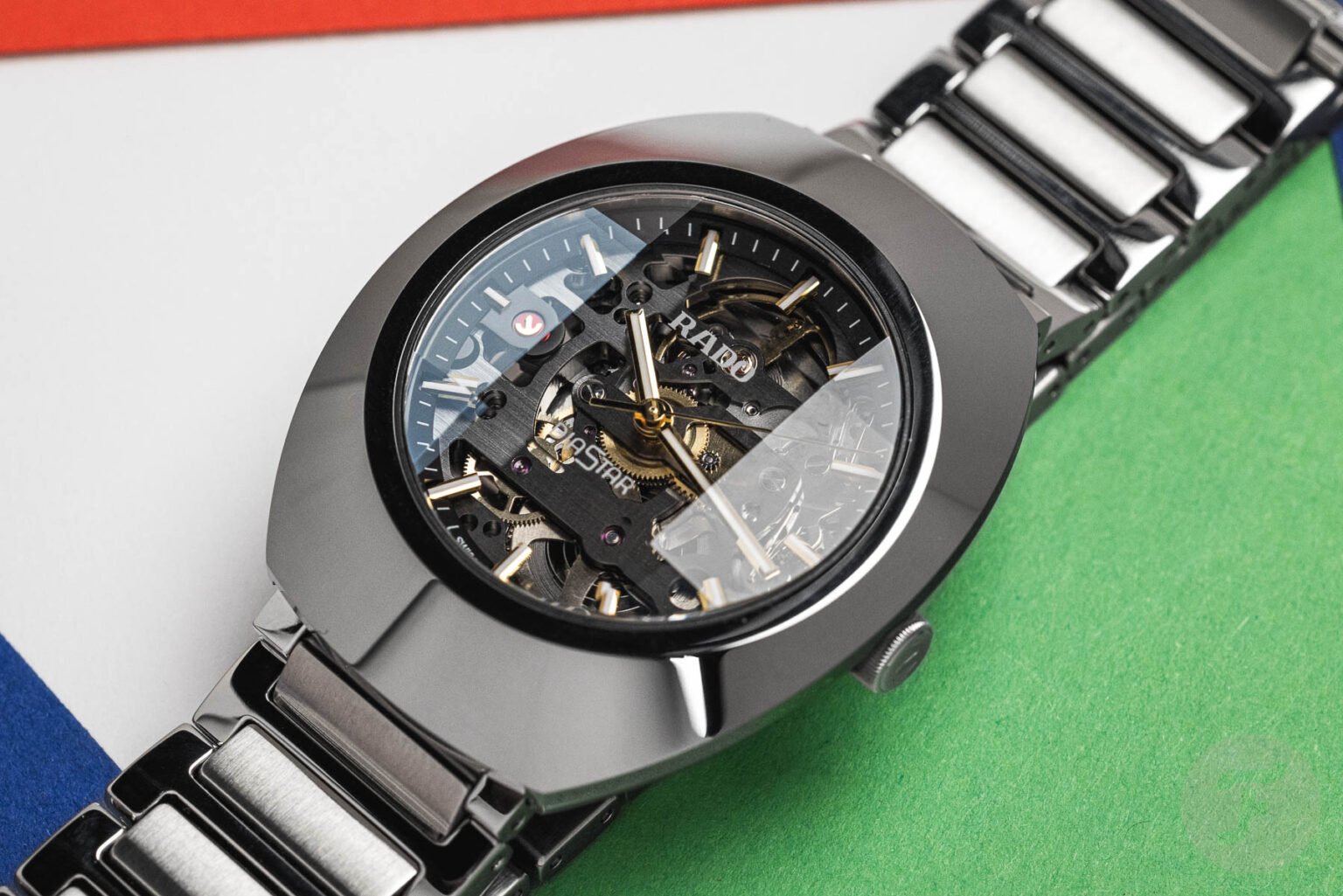 【F】 The Rado DiaStar Original Skeleton With A Ceramos Bezel