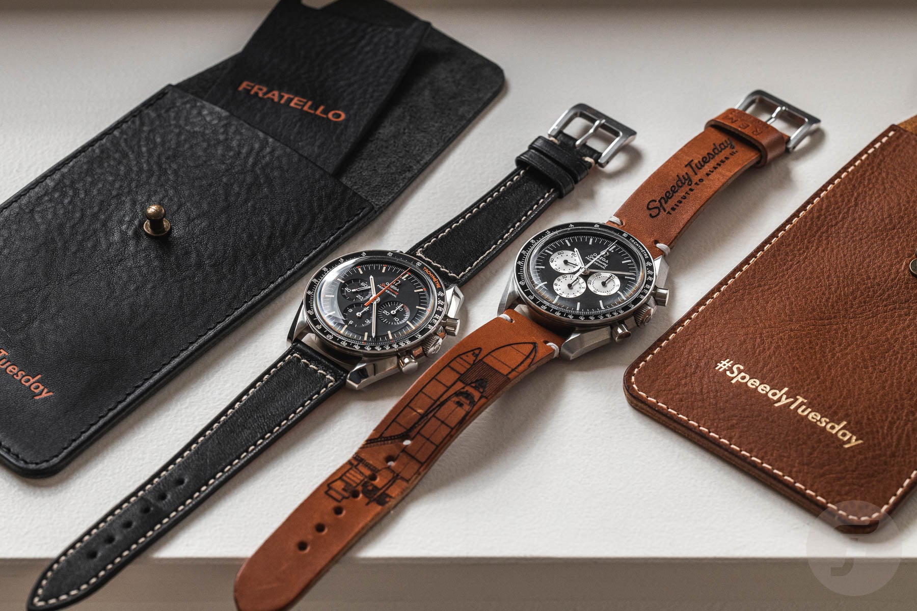 Watch Pouches For The Speedmaster Speedy Tuesday Watches