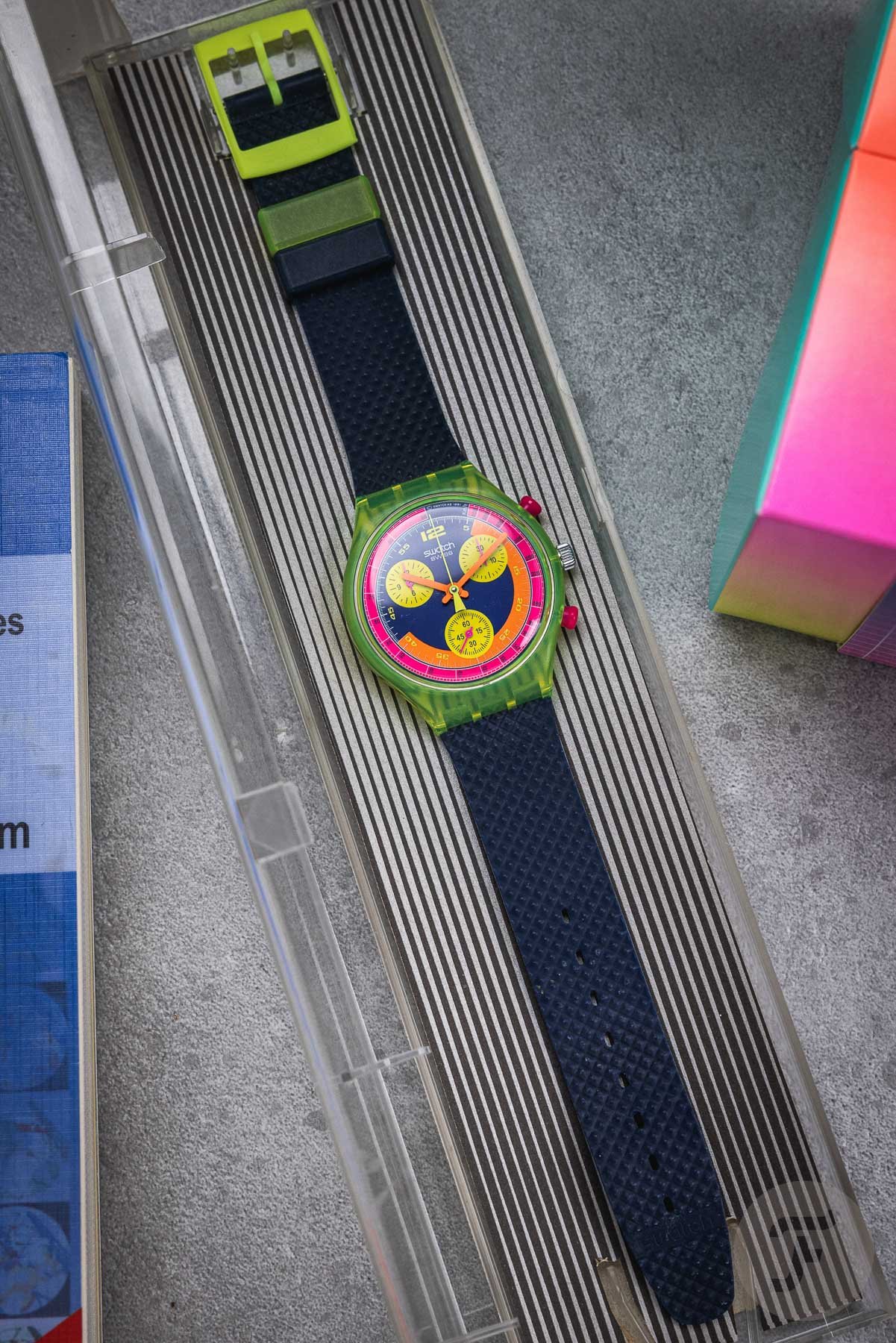 【F】The Original Swatch Grand Prix Vs. The Neon To The Max