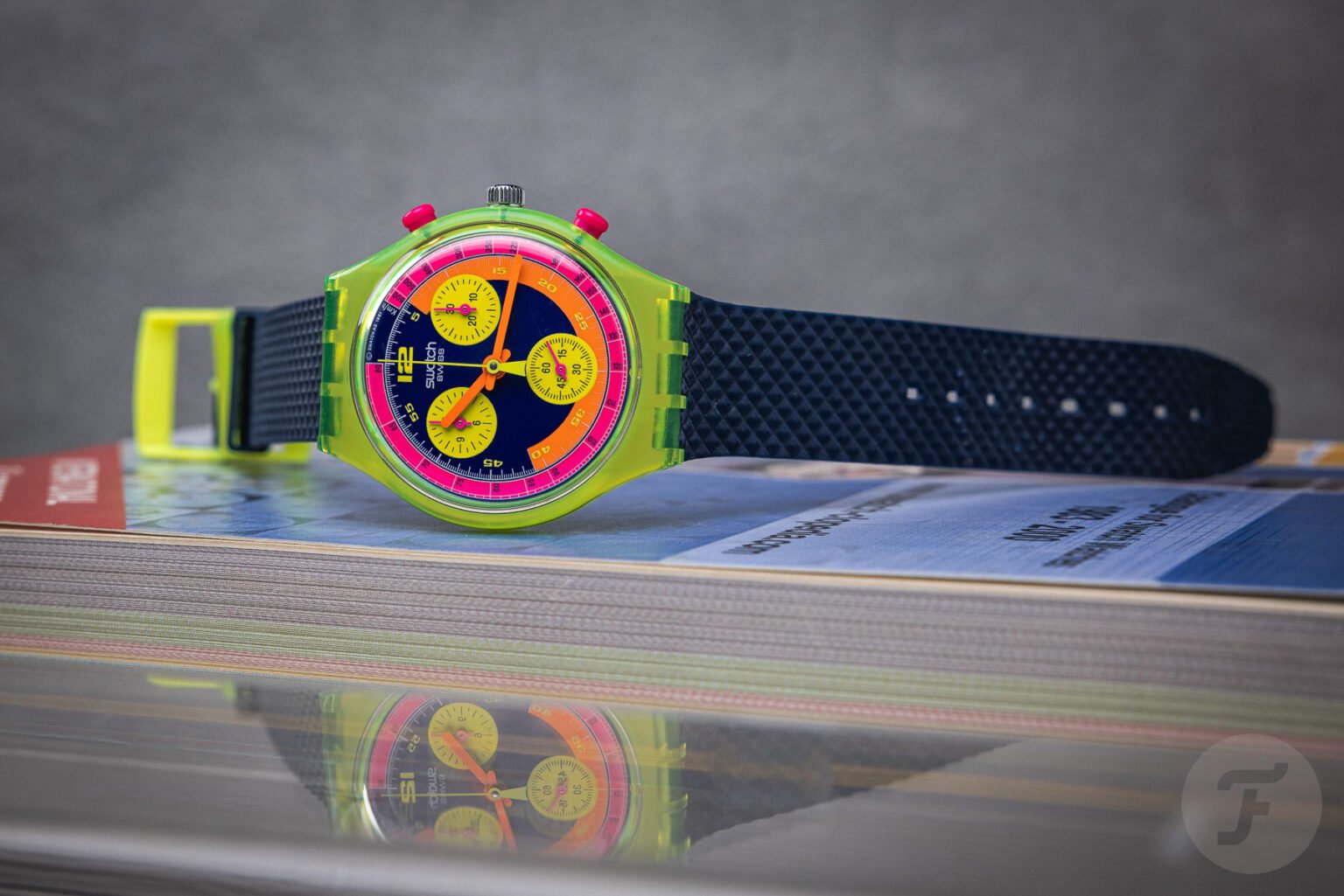 【F】The Original Swatch Grand Prix Vs. The Neon To The Max