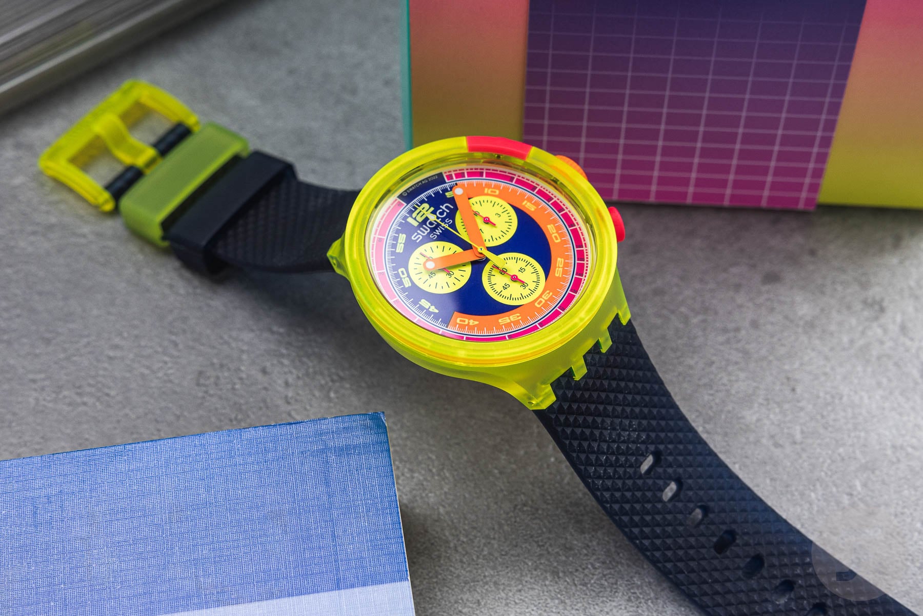 【F】The Original Swatch Grand Prix Vs. The Neon To The Max
