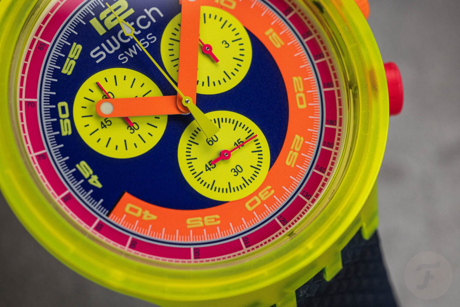 【F】The Original Swatch Grand Prix Vs. The Neon To The Max