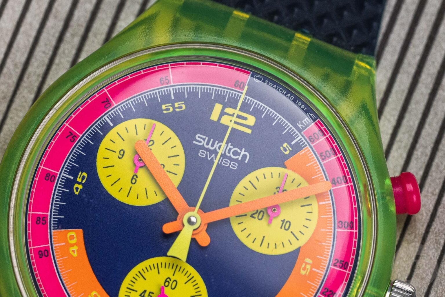 【F】The Original Swatch Grand Prix Vs. The Neon To The Max