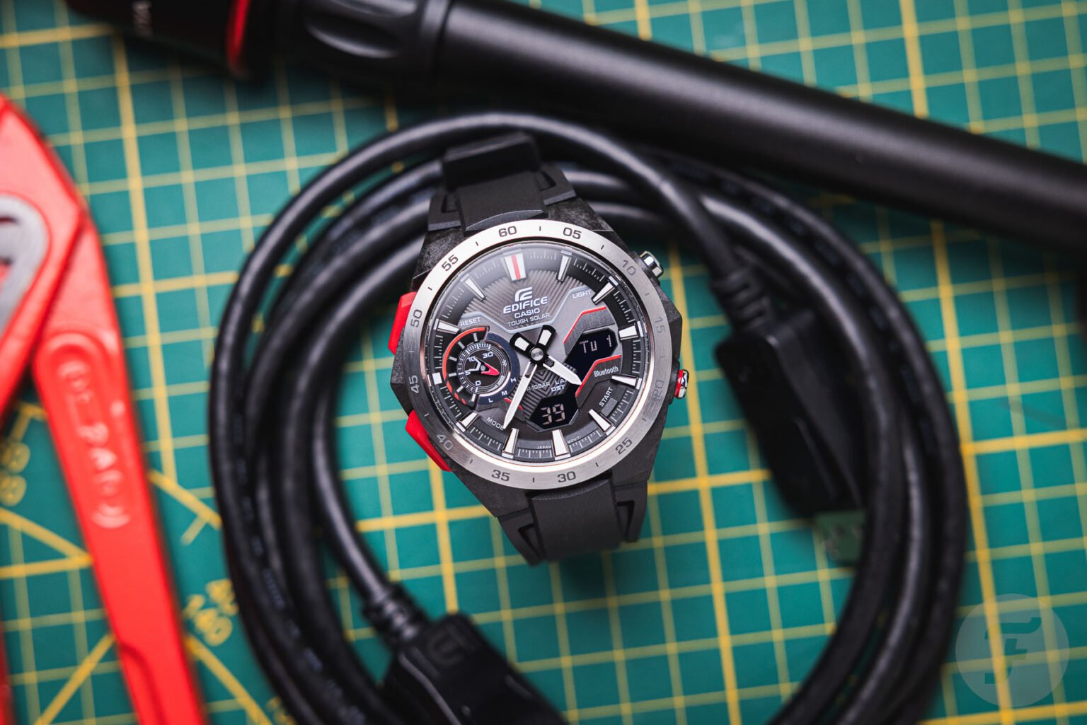 【F】 Casio Edifice ECB-2200P-1A — Inspired By Race Cars