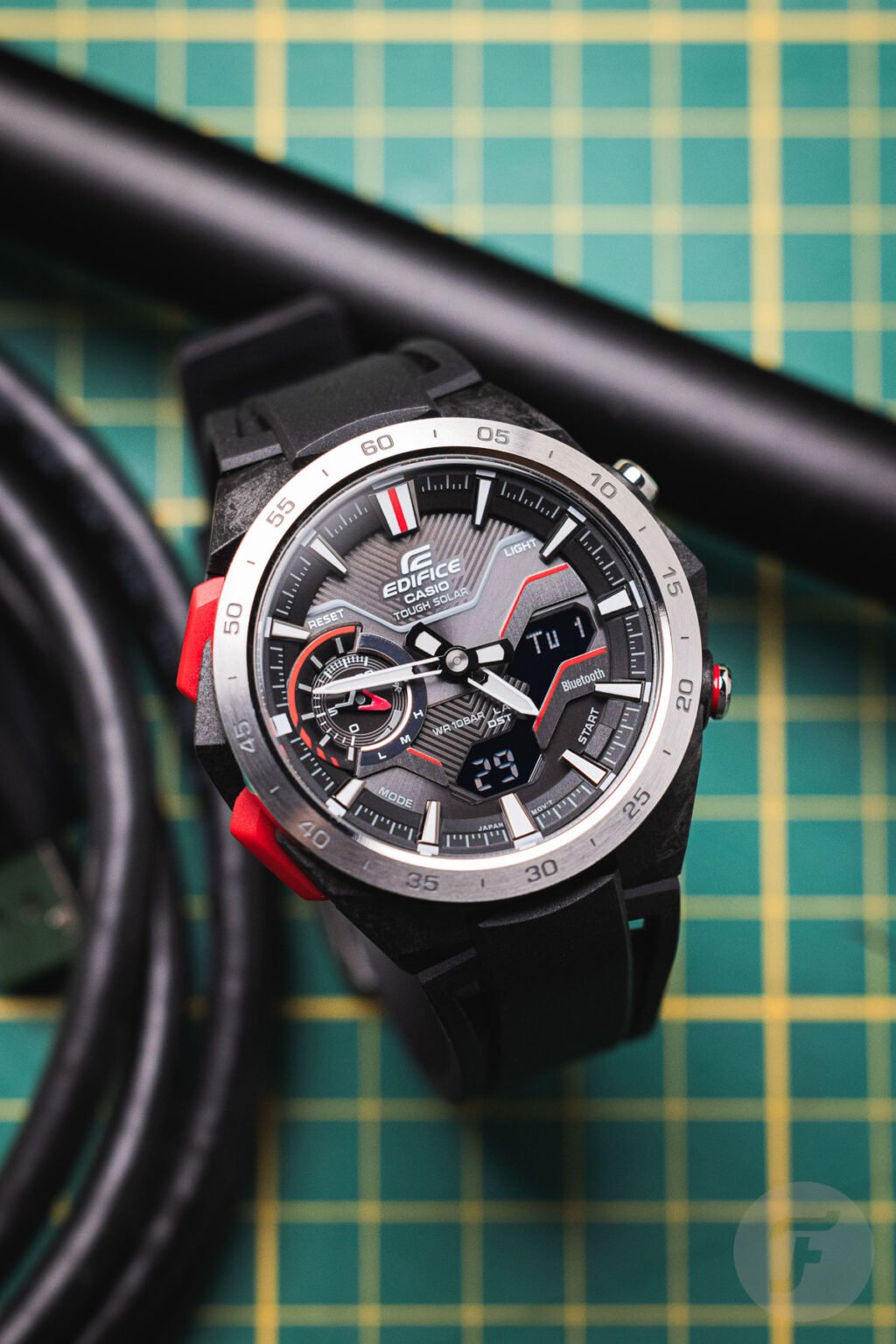 【F】 Casio Edifice ECB-2200P-1A — Inspired By Race Cars
