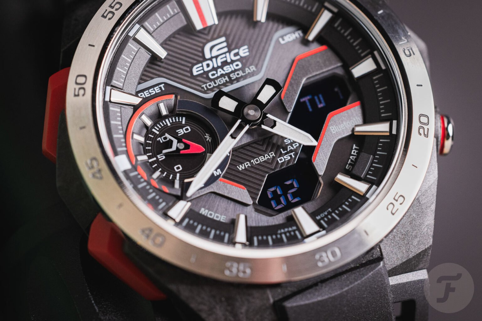 【F】 Casio Edifice ECB-2200P-1A — Inspired By Race Cars