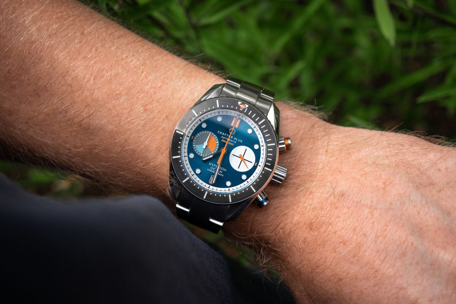 【F】 Crafter Blue Hyperion Ocean Chronograph Arctic Blue