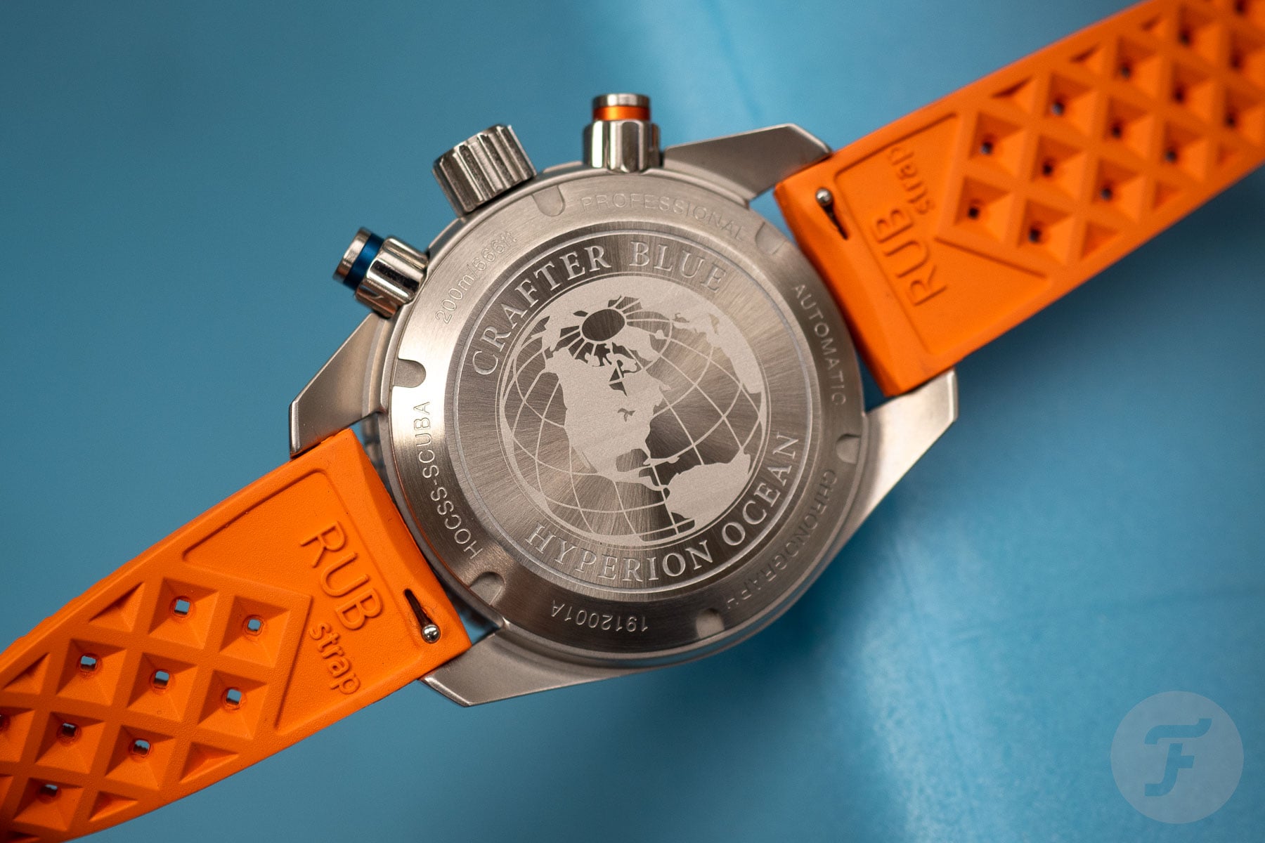 【F】 Crafter Blue Hyperion Ocean Chronograph Arctic Blue