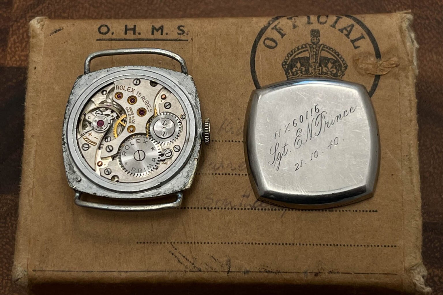 【F】 This World War II Rolex Fought With The Rats Of Tobruk