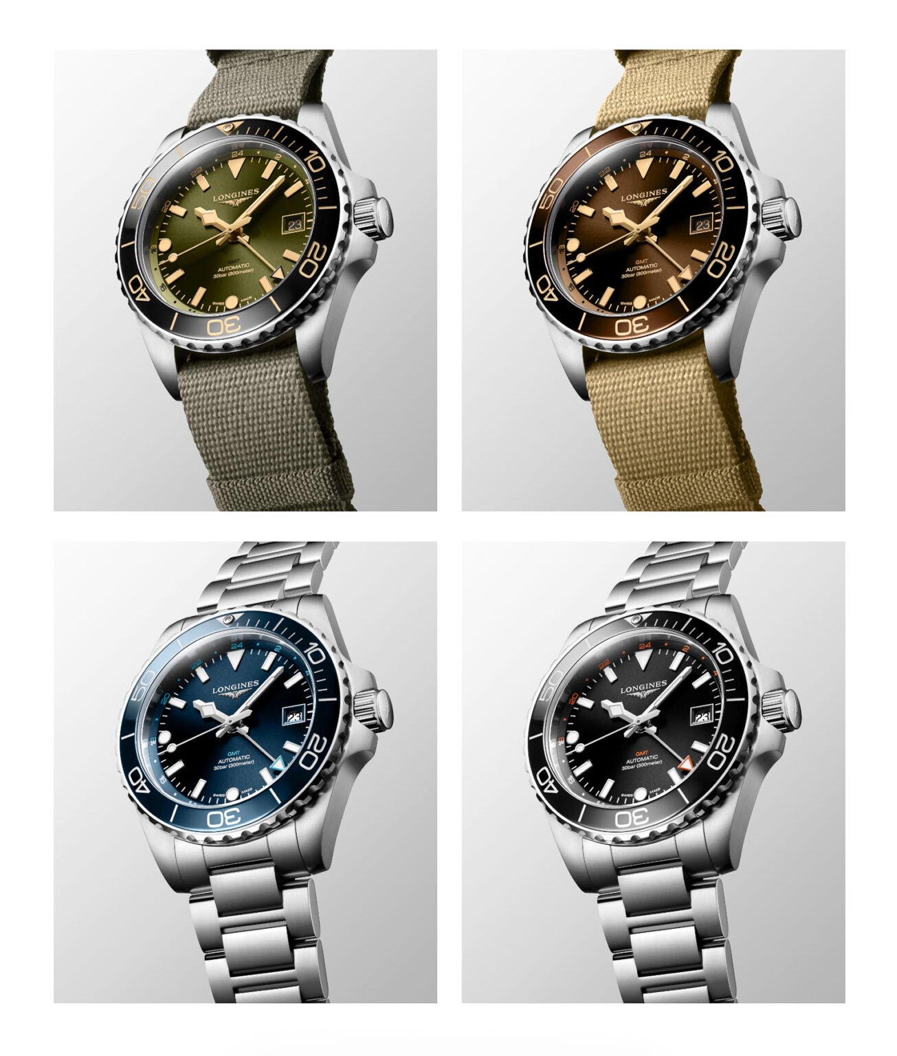 【F】 Introducing: The Longines HydroConquest GMT