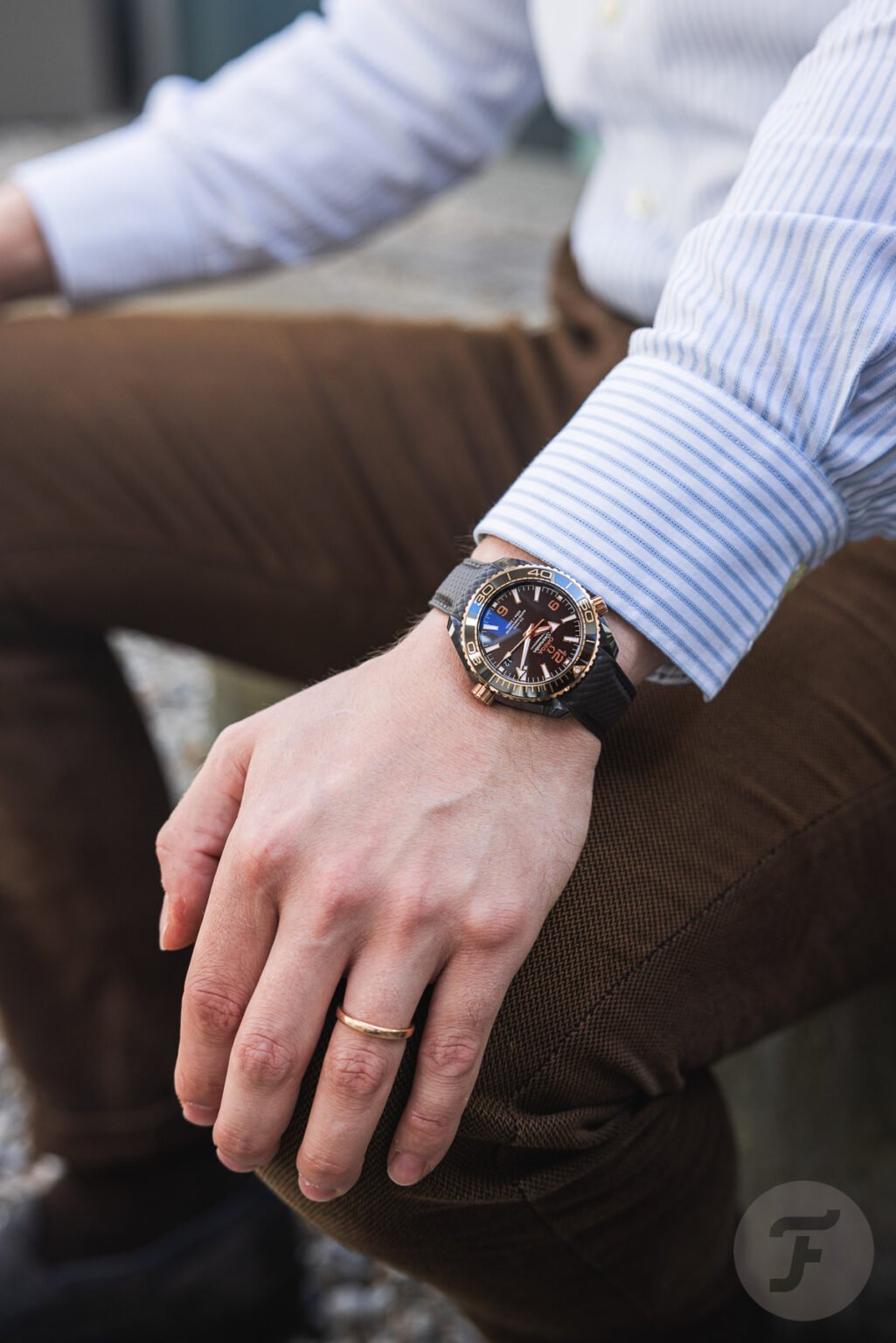 Hands-On: Omega Seamaster Planet Ocean 600M Brown Ceramic