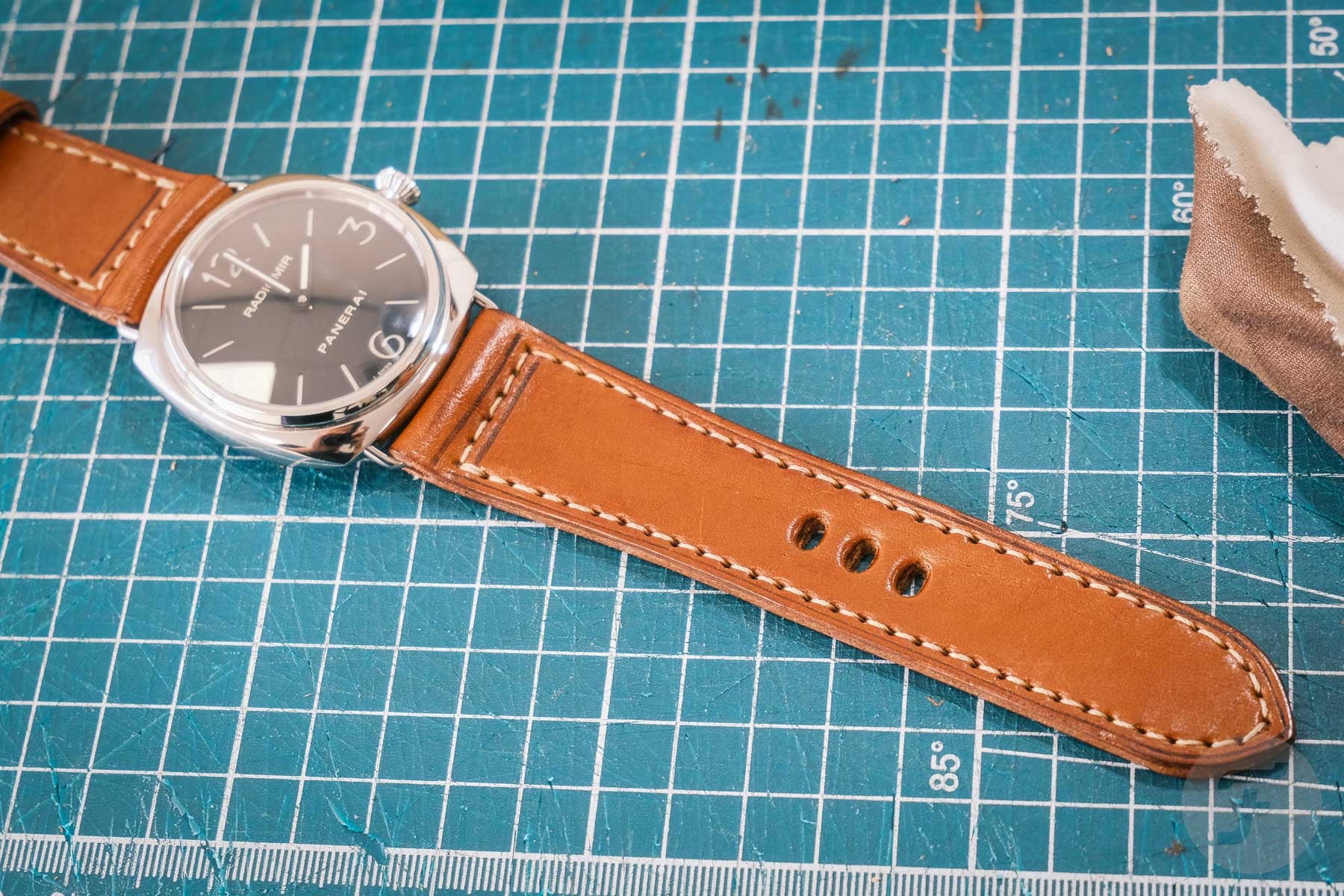 【F】 How It's Made: A Custom Strap For My Panerai Radiomir