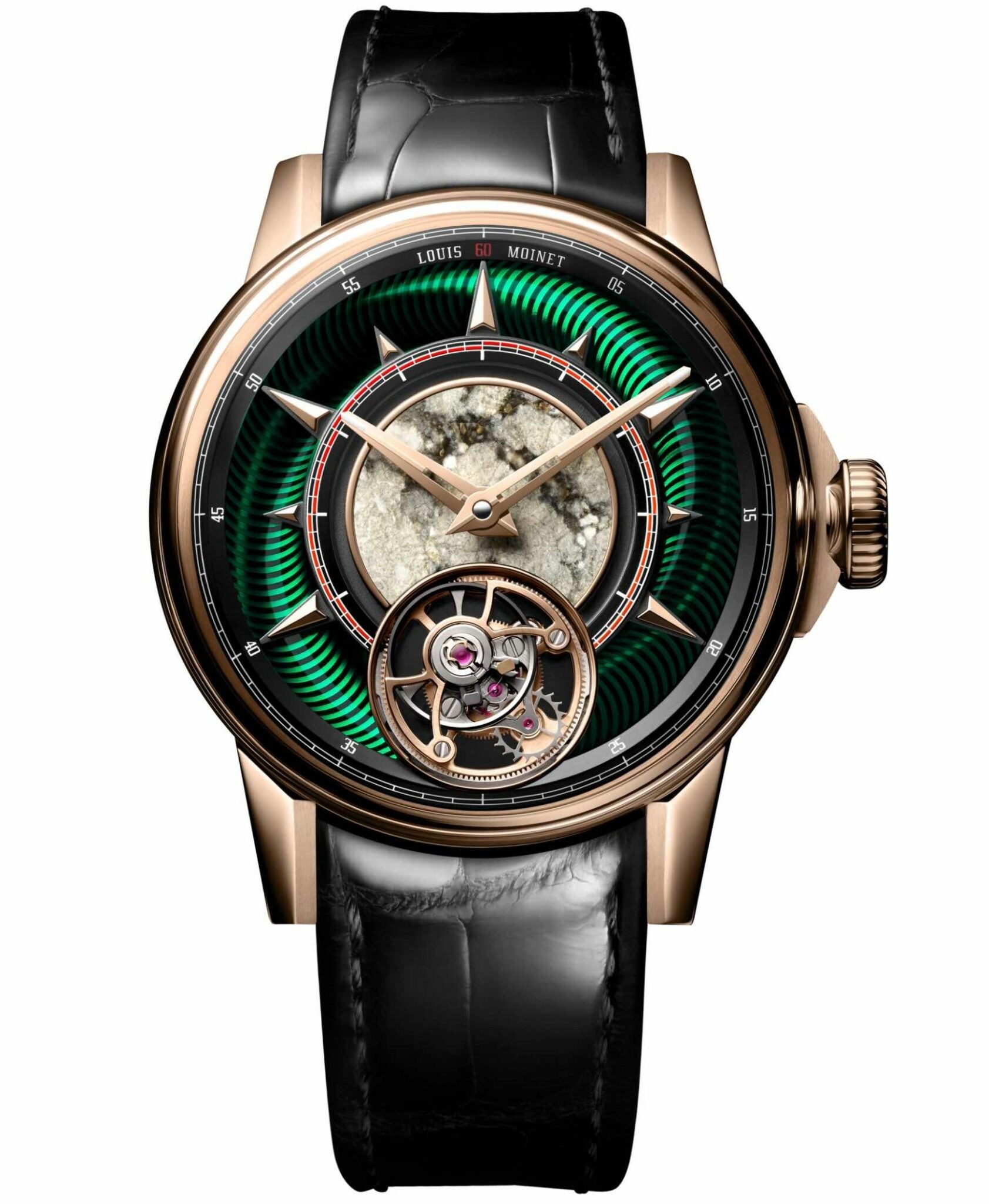 【F】 The New Louis Moinet Jules Verne Tourbillon "To The Moon"