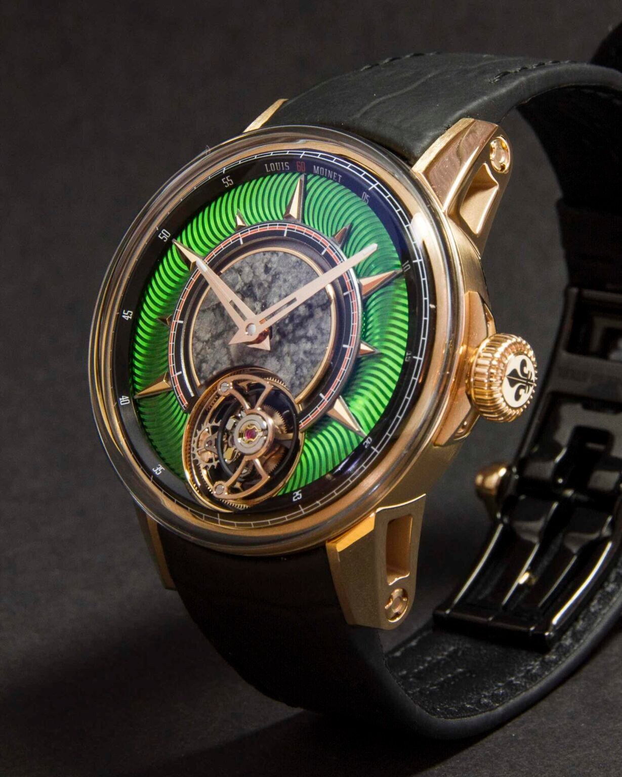 【F】 The New Louis Moinet Jules Verne Tourbillon "To The Moon"