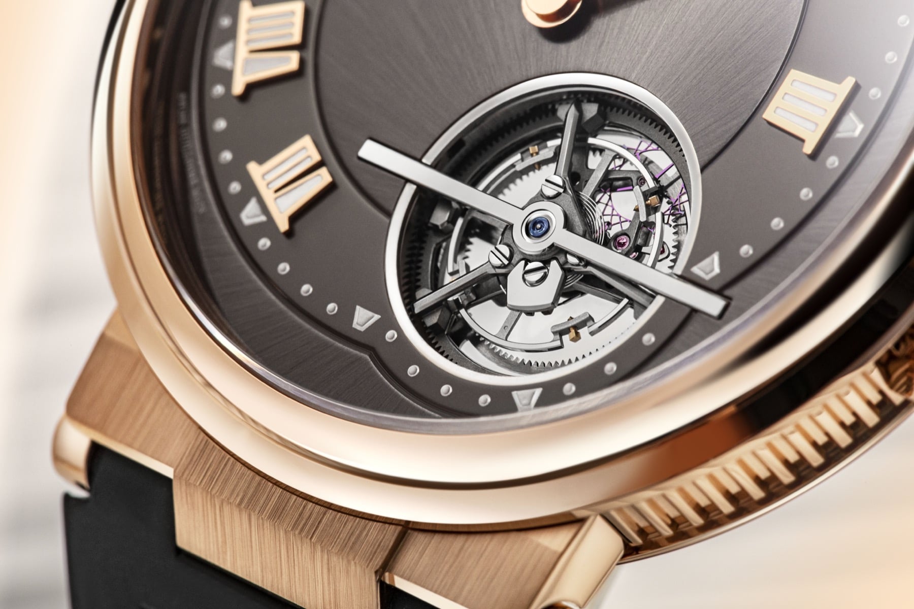 【F】 New: Breguet's Flat And Sporty Marine Tourbillon 5577
