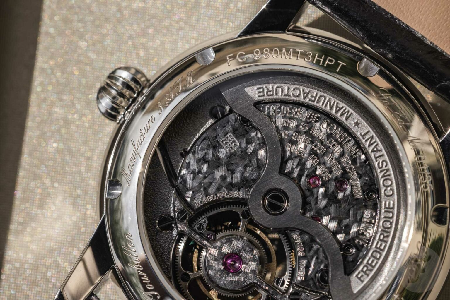 Frederique Constant's Classic Tourbillon Meteorite Manufacture