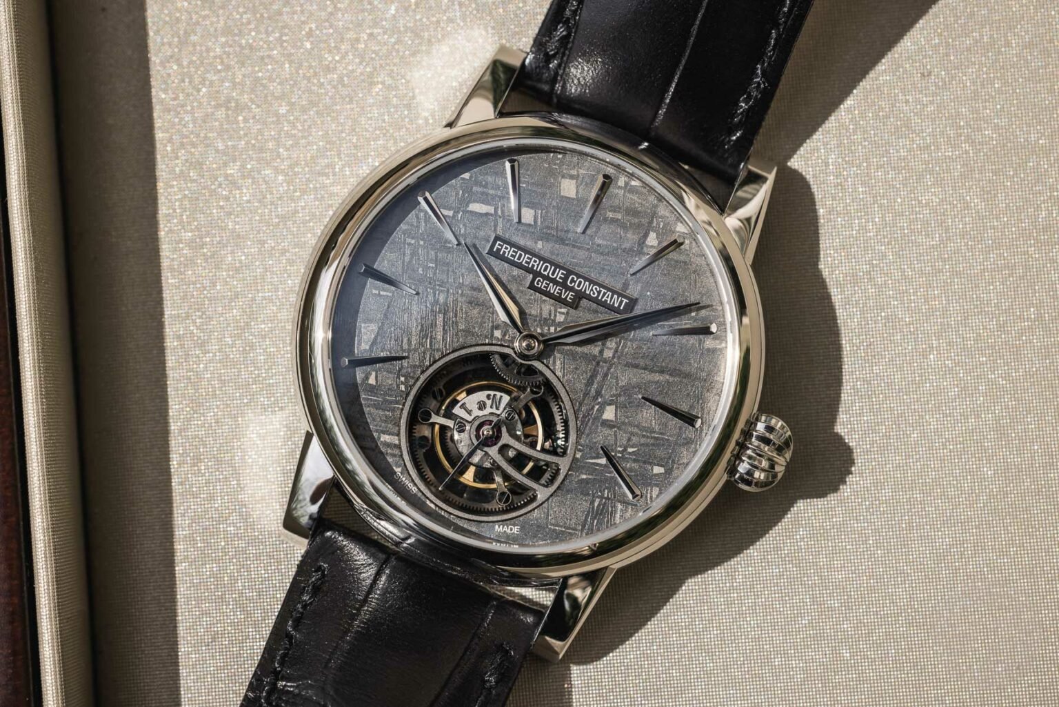 Frederique Constant's Classic Tourbillon Meteorite Manufacture